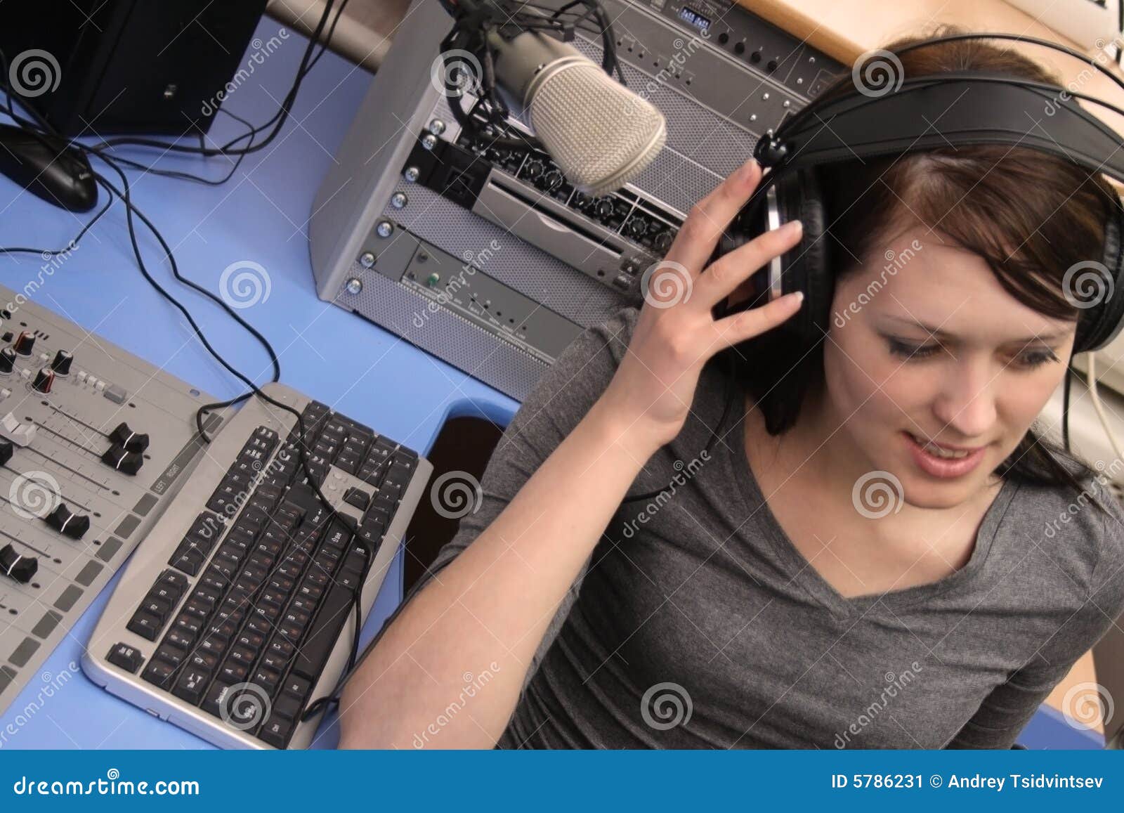 Live listening stock image. Image of karaoke, announcement - 5786231