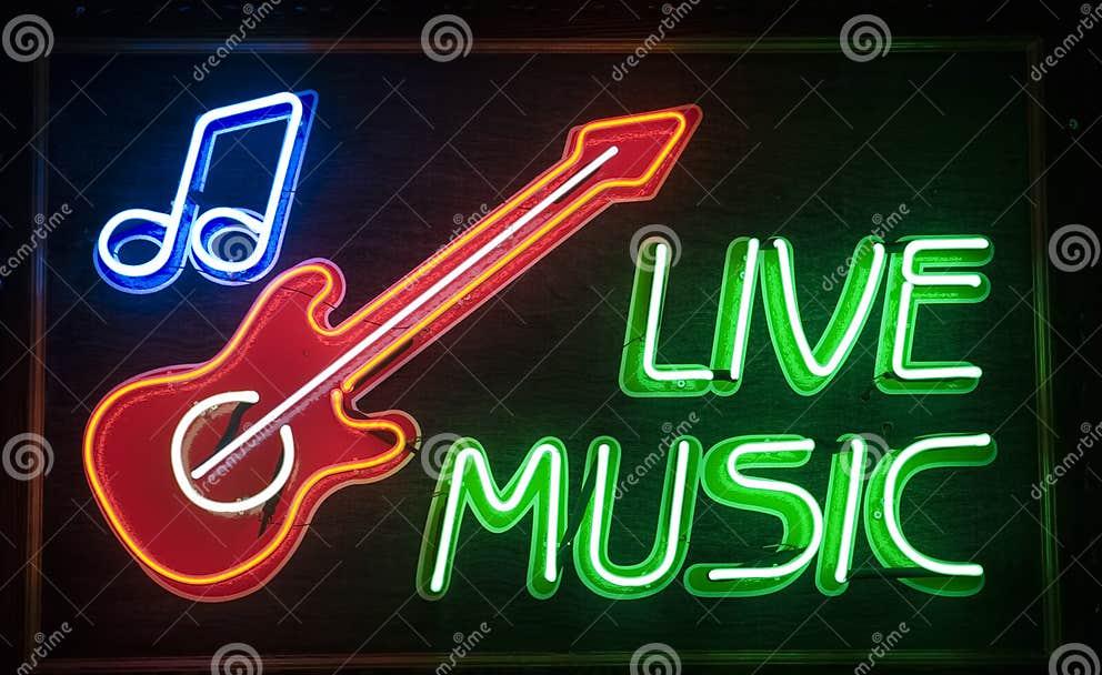 Live music stock photo. Image of light, rock, electricity - 7120822