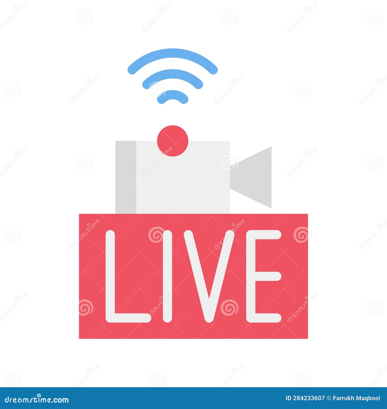 Live Music Icon Image. stock vector. Illustration of concept - 284233607