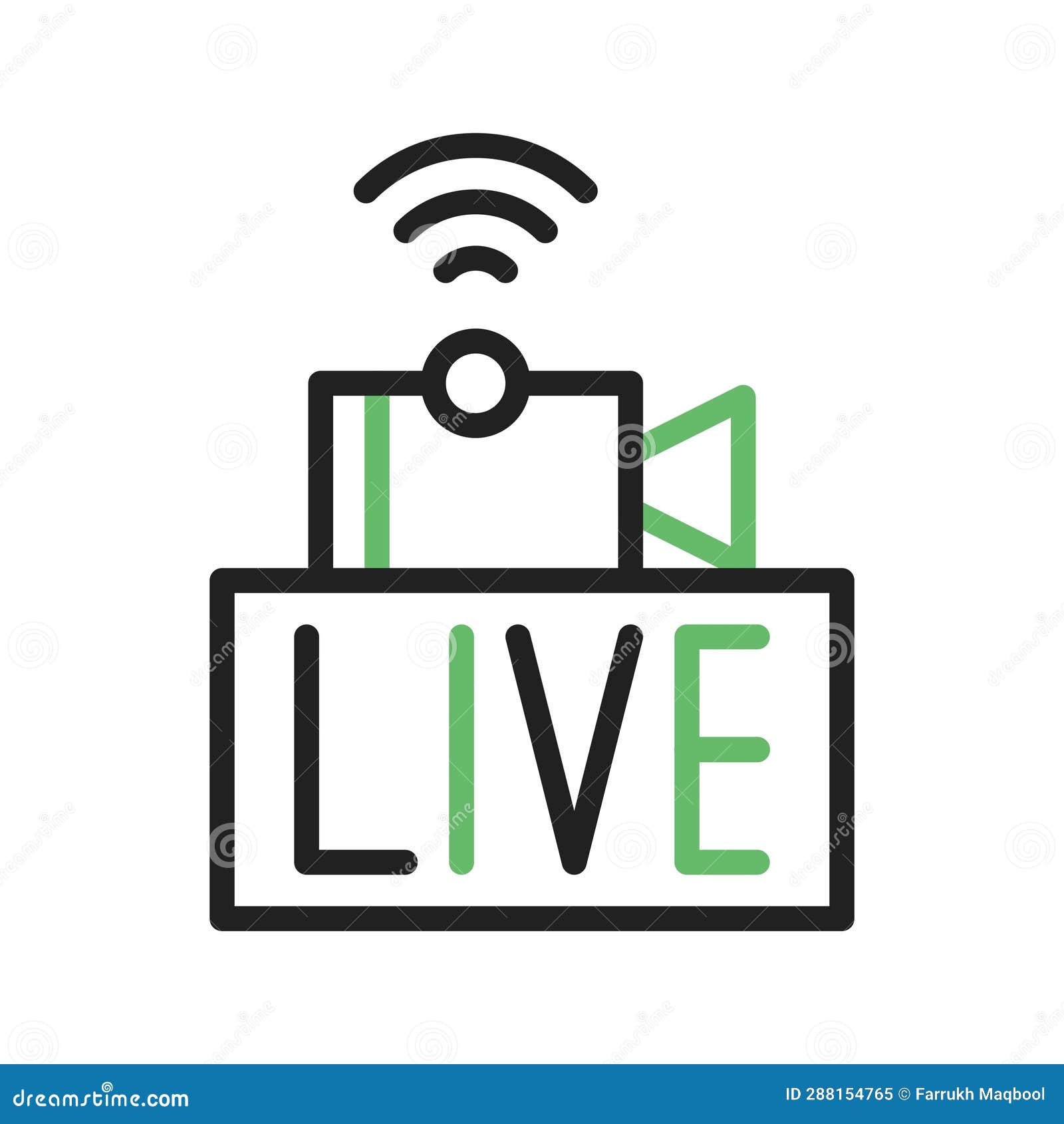 Live Music Icon Image. stock vector. Illustration of entertainment ...