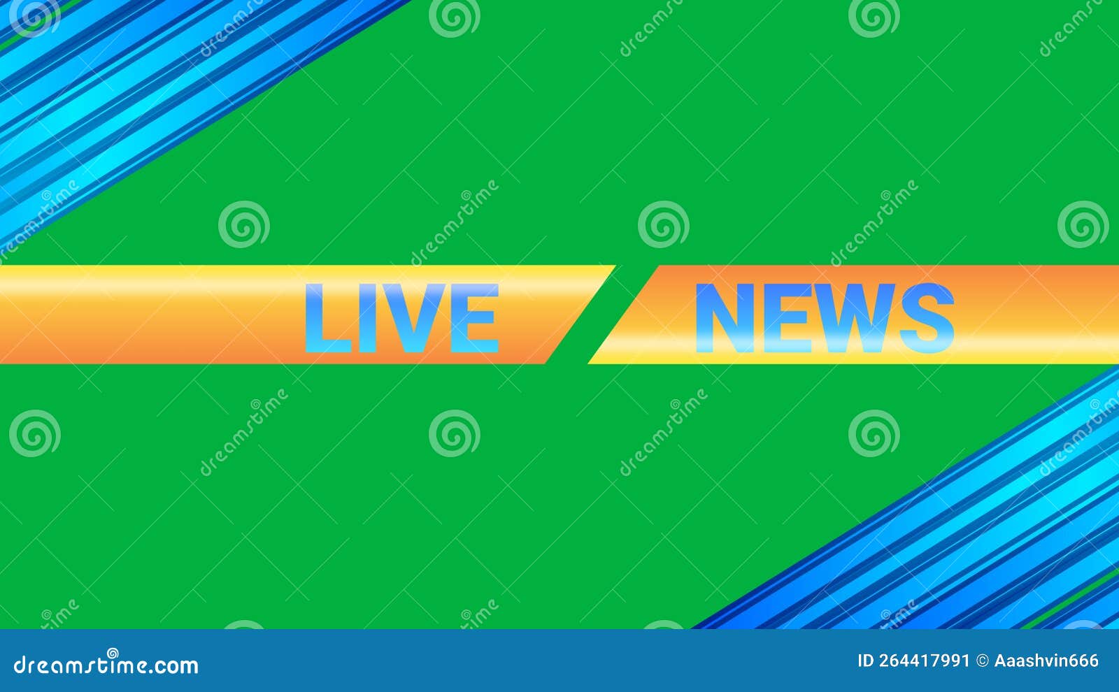 Live News Green Screen Illustration Stock Illustration - Illustration ...