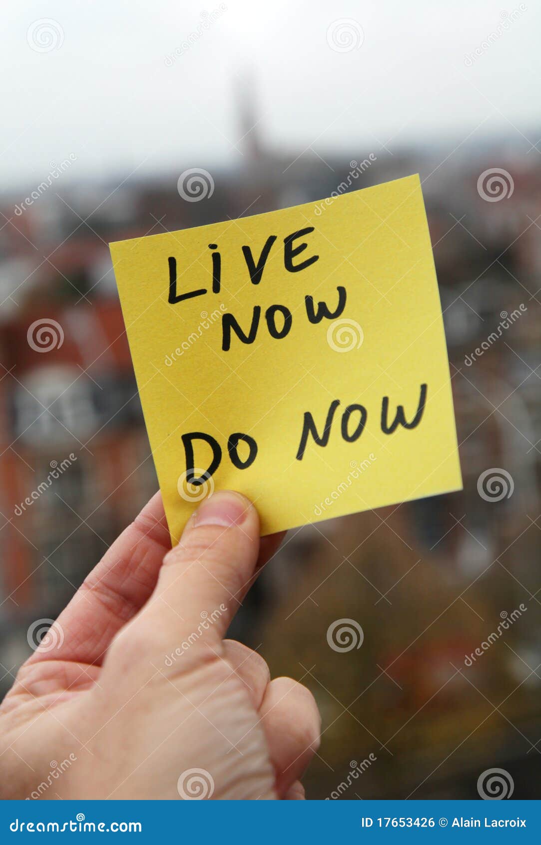 Live now do now stock photo. Image of confident, health - 17653426