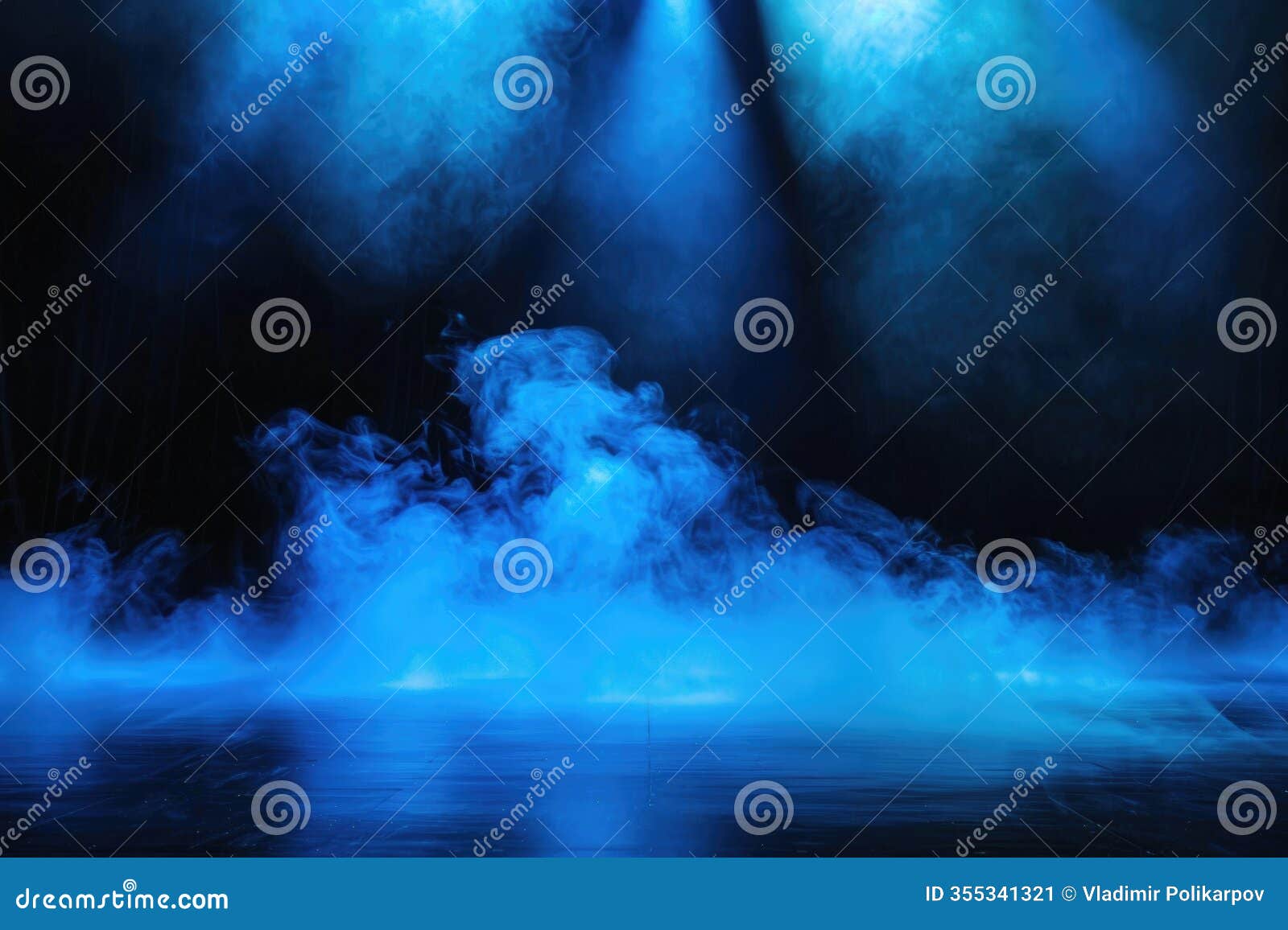 Live Performance with Smoke Effects and Colorful Spotlights Stock Image ...