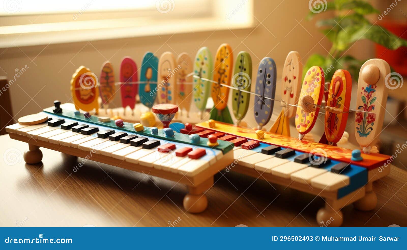 Musicians Rocking Out on Stage with a Variety of Instruments and ...