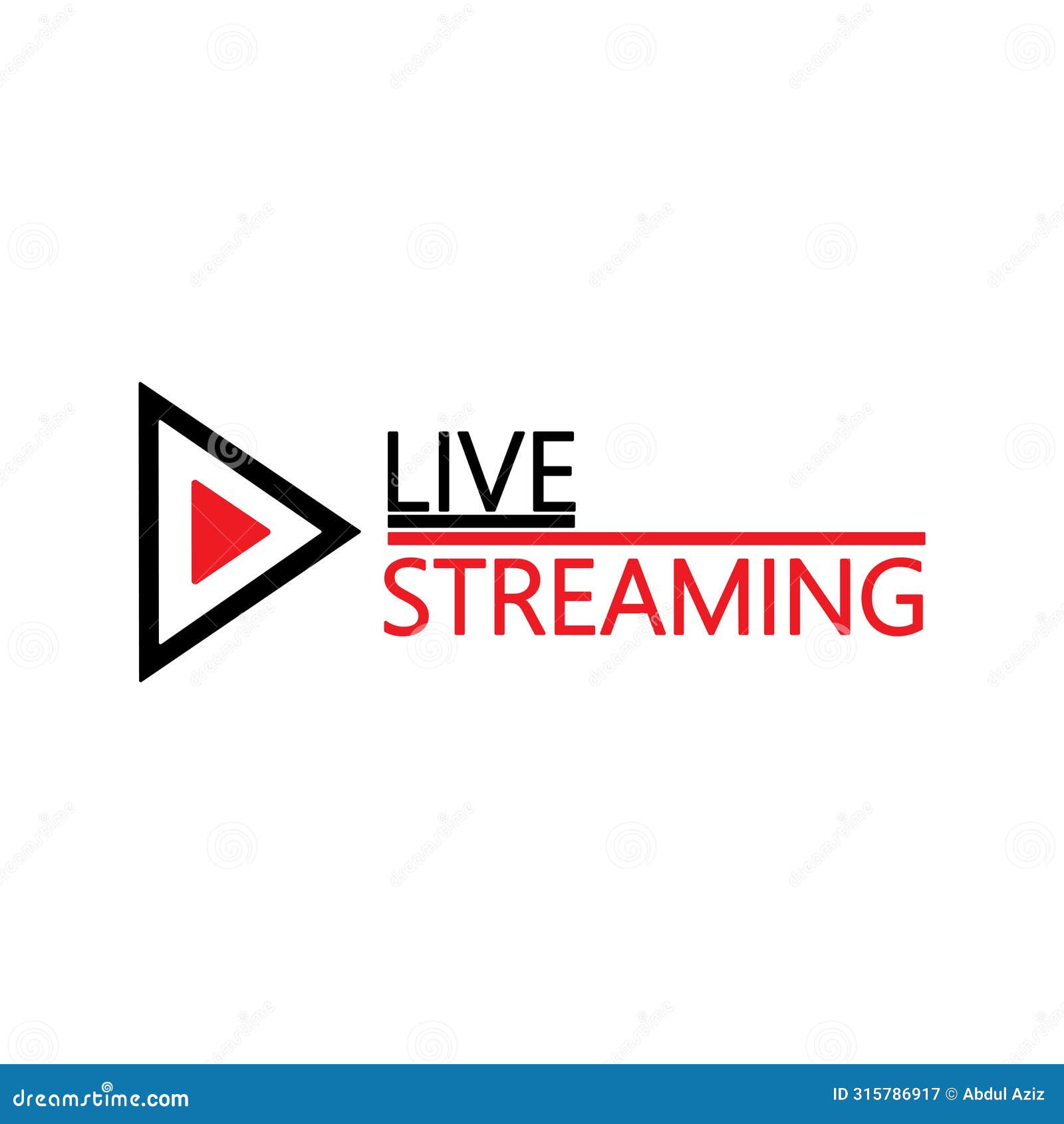 Live, play logo vector stock vector. Illustration of online - 315786917