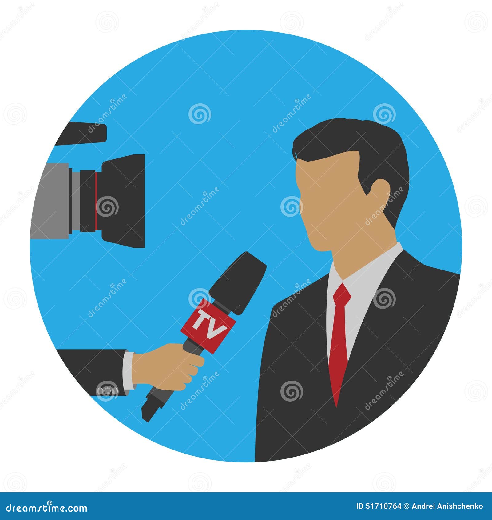 Live report stock vector. Illustration of abstract, article - 51710764