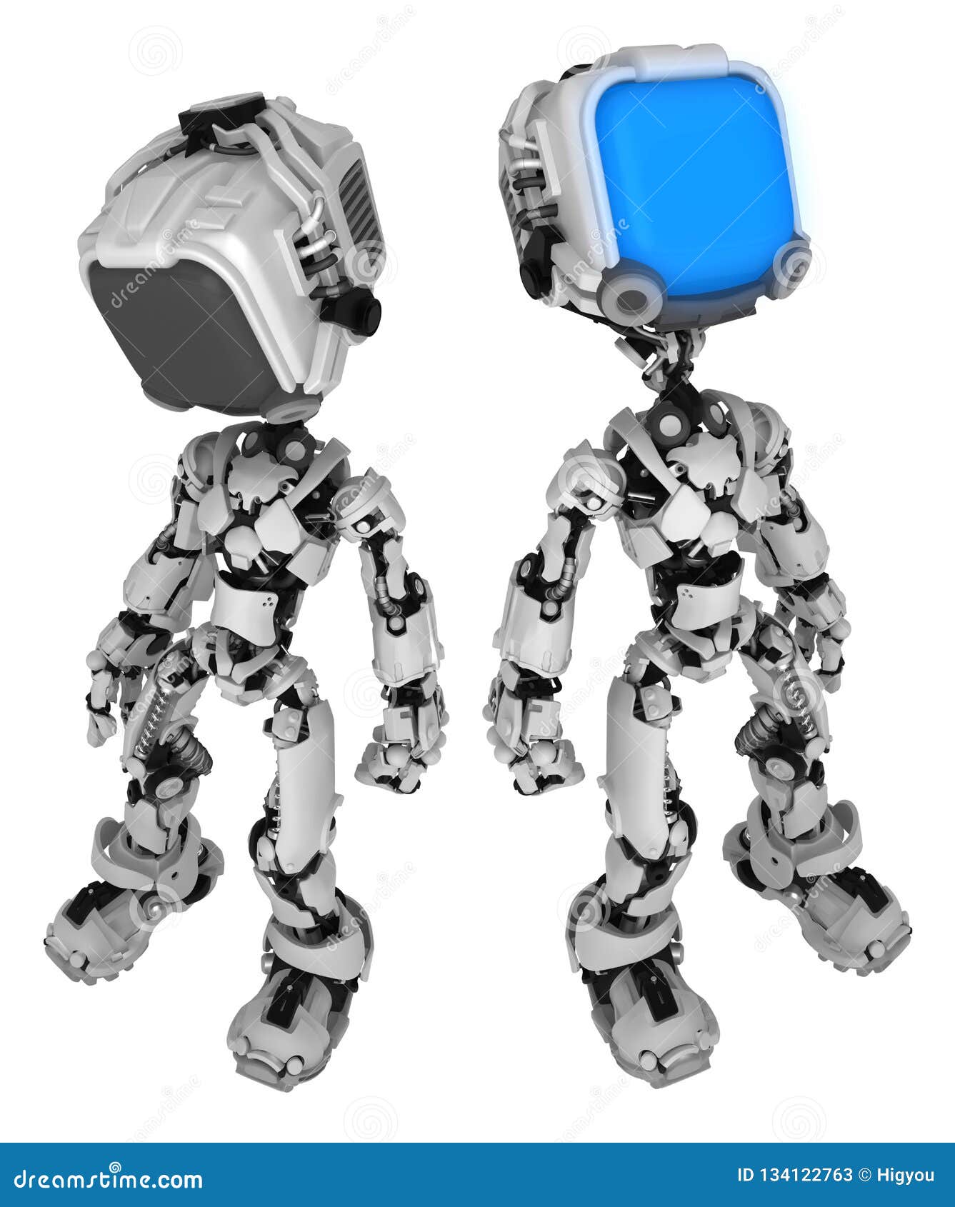 Live Screen Robot, activa stock de ilustración. Ilustración de activo ...