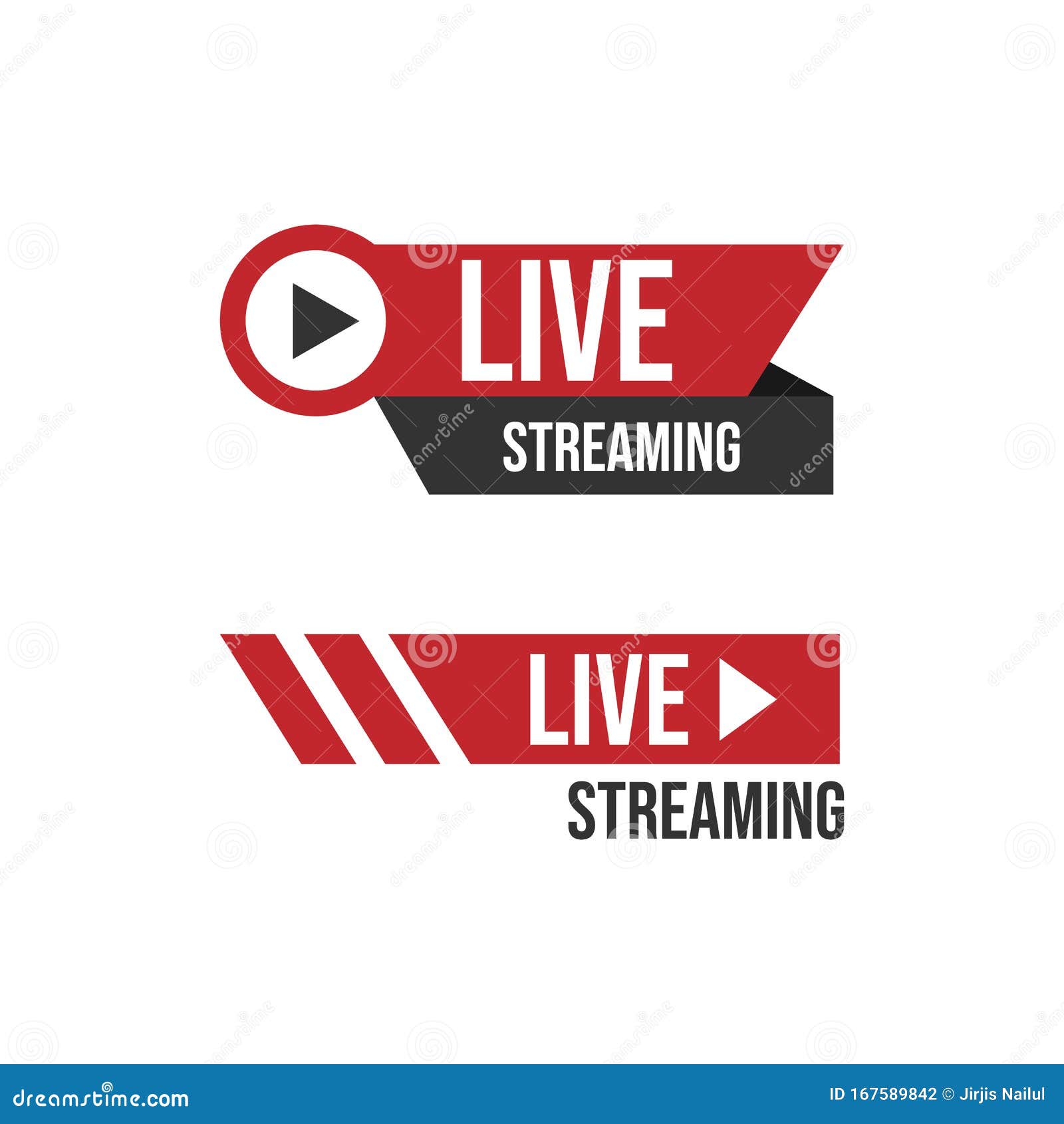 Live Stream Tv Logo Icon Vector Stock Vector - Illustration of play ...