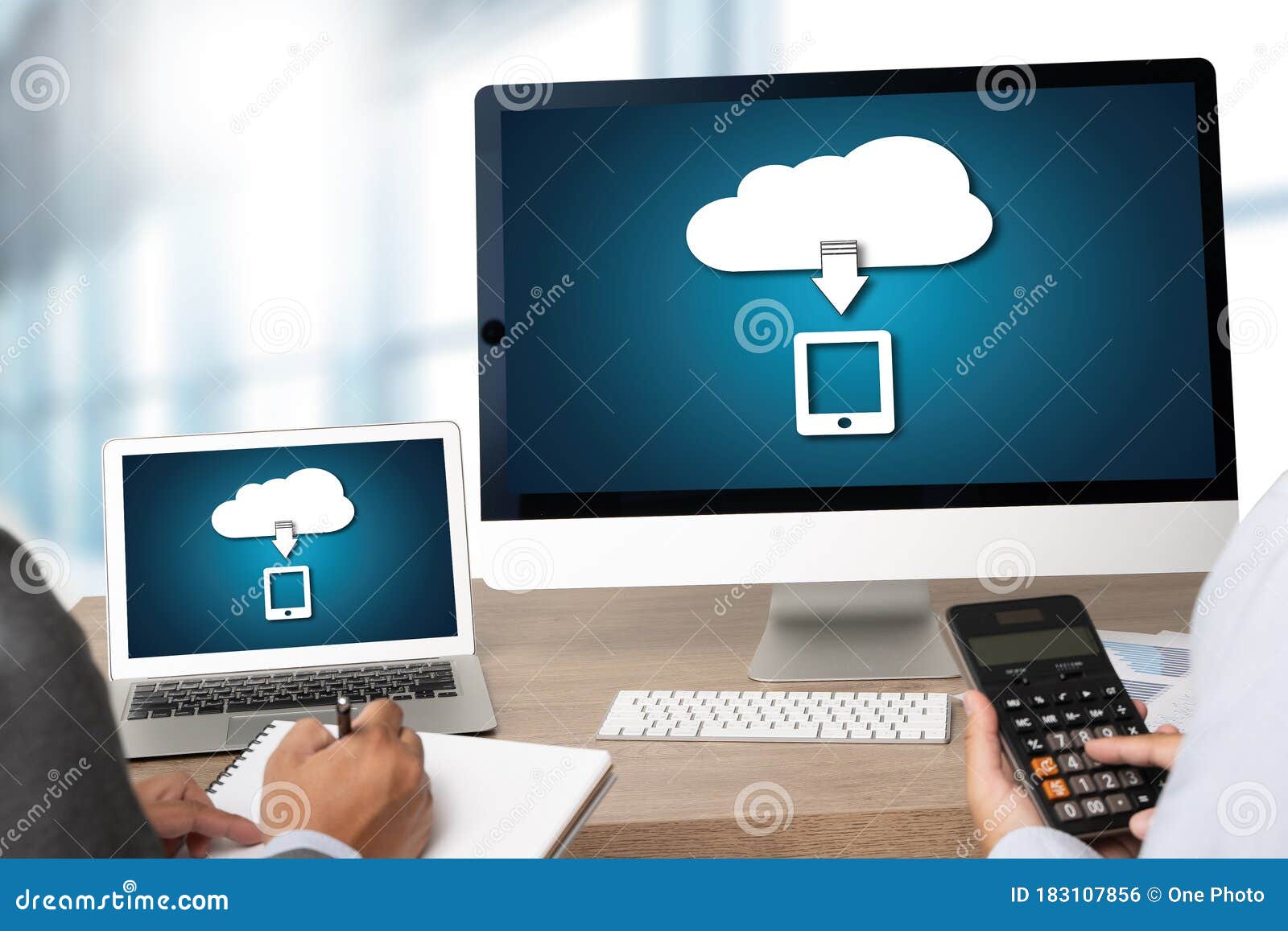 LIVE STREAMING Backup Download Computing Digital Data Transferring ...