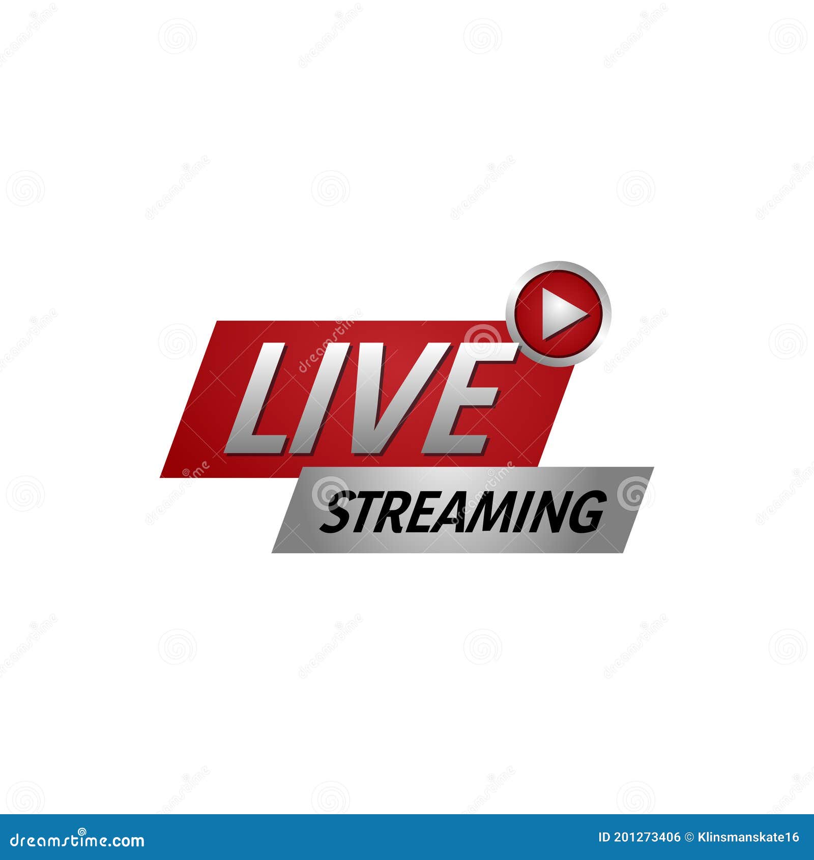 Live Streaming Banner Design Template for Element Media Information ...