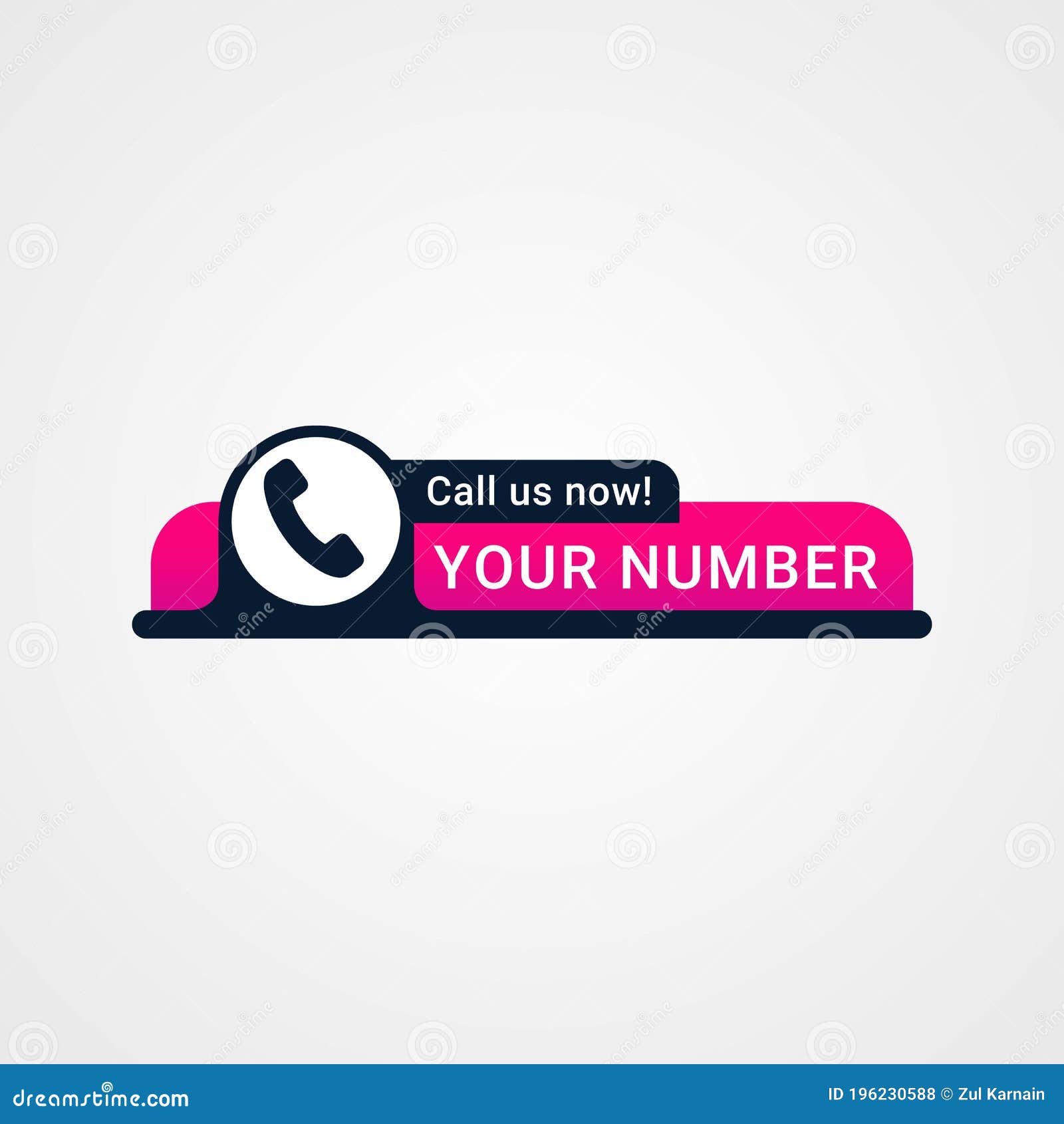 Call Us Now Button Logo Sign and Symbol Vector Illustration Stock ...