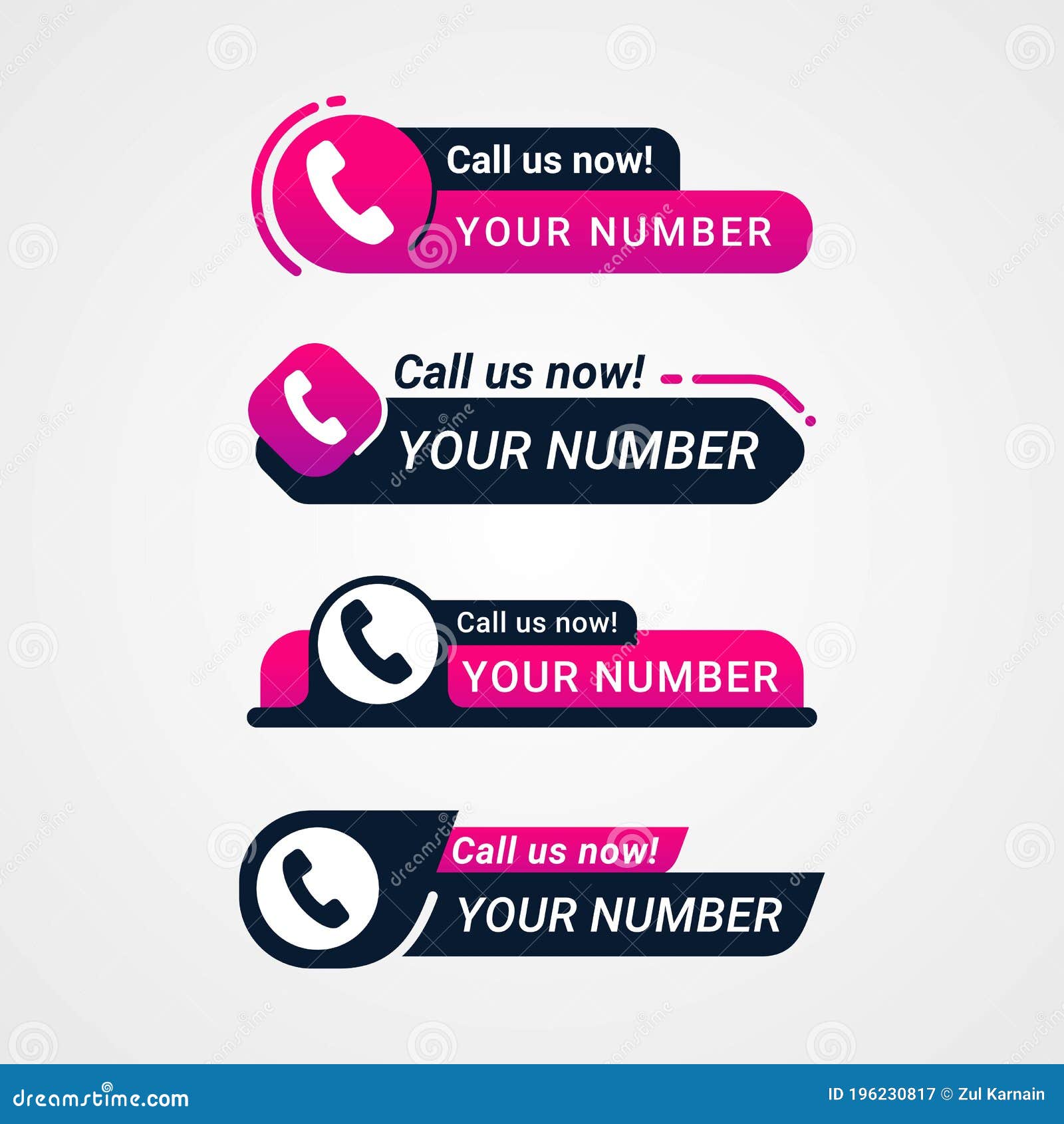 Call Us Now Button Logo Sign and Symbol Vector Illustration Stock ...