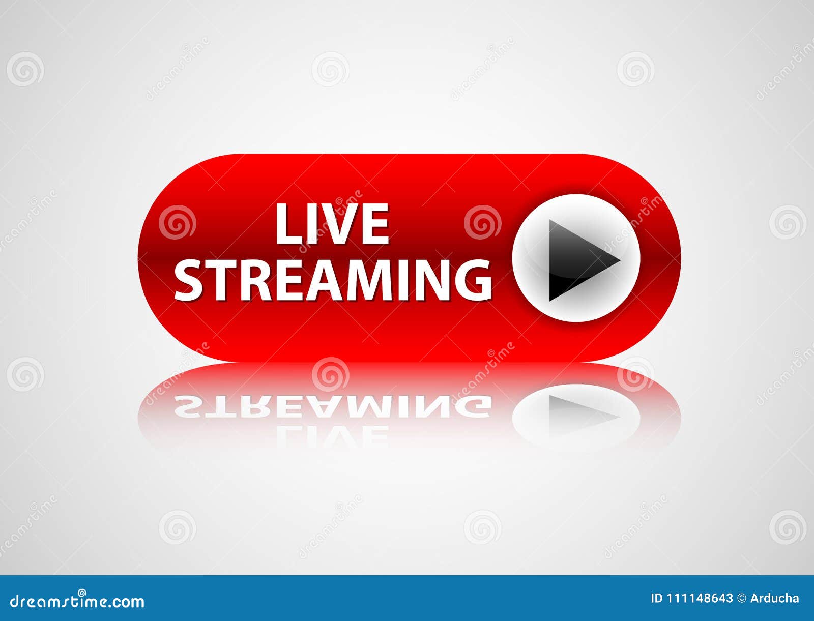 Live Streaming Video Button Click To Play Stock Vector - Illustration ... Live Streaming Video Button Click To Play Stock Vector - Illustration ...