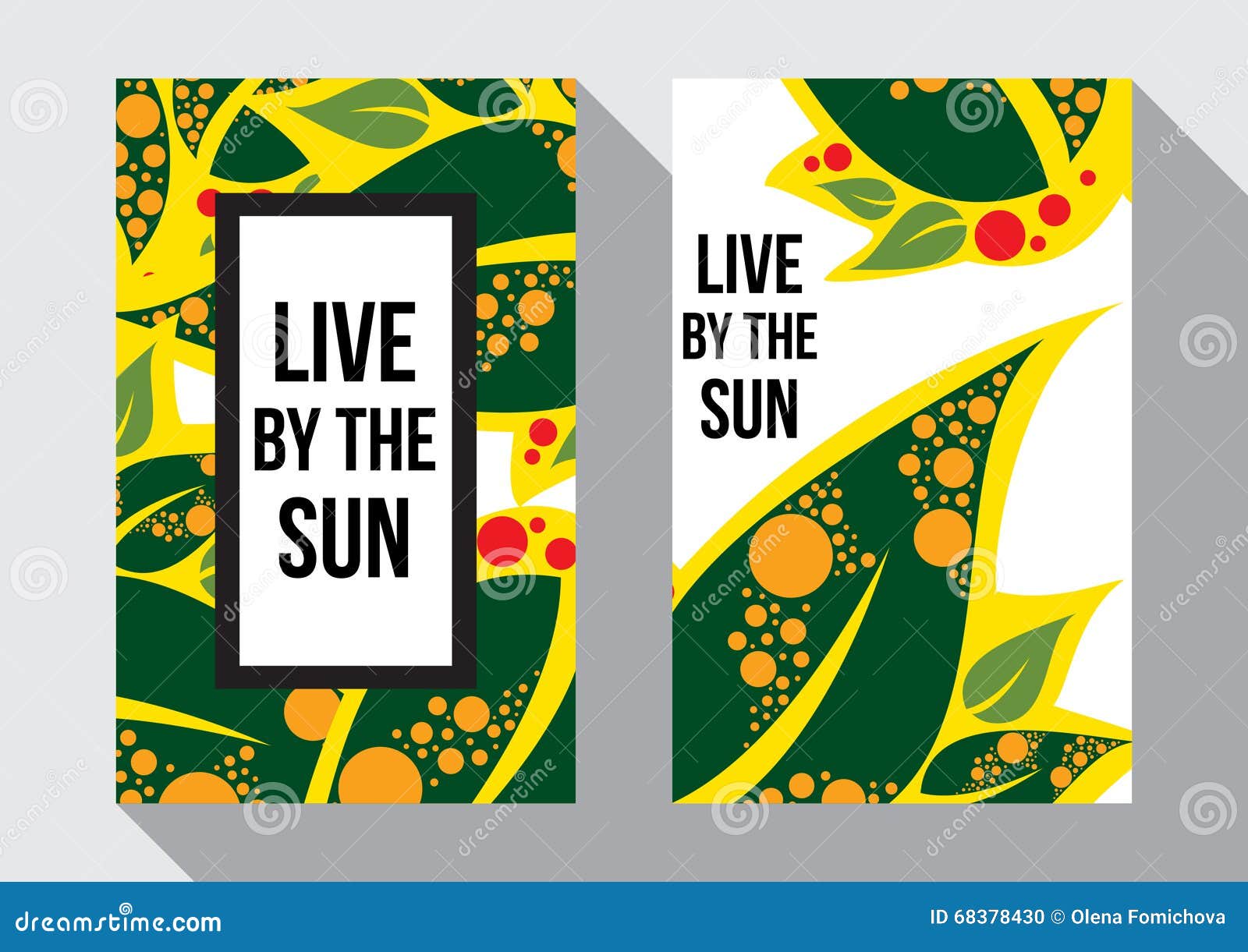 Live by the sun stock vector. Illustration of background - 68378430