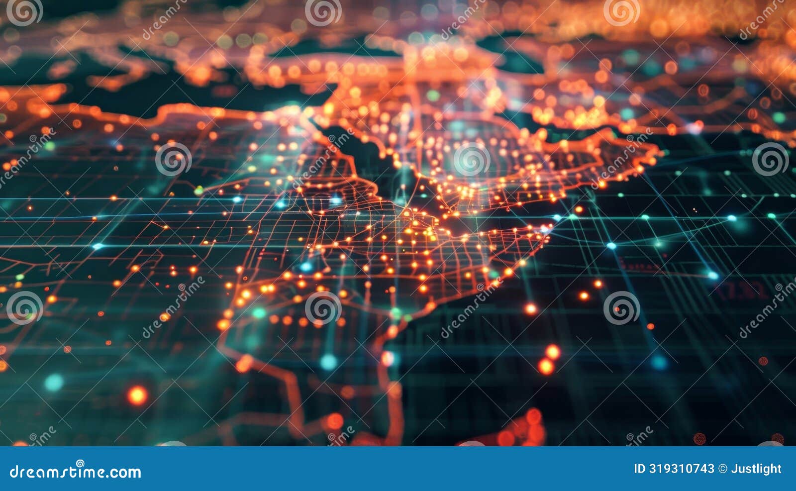 A Live Supply Chain Visualization with a Zoomable Map Displaying ...