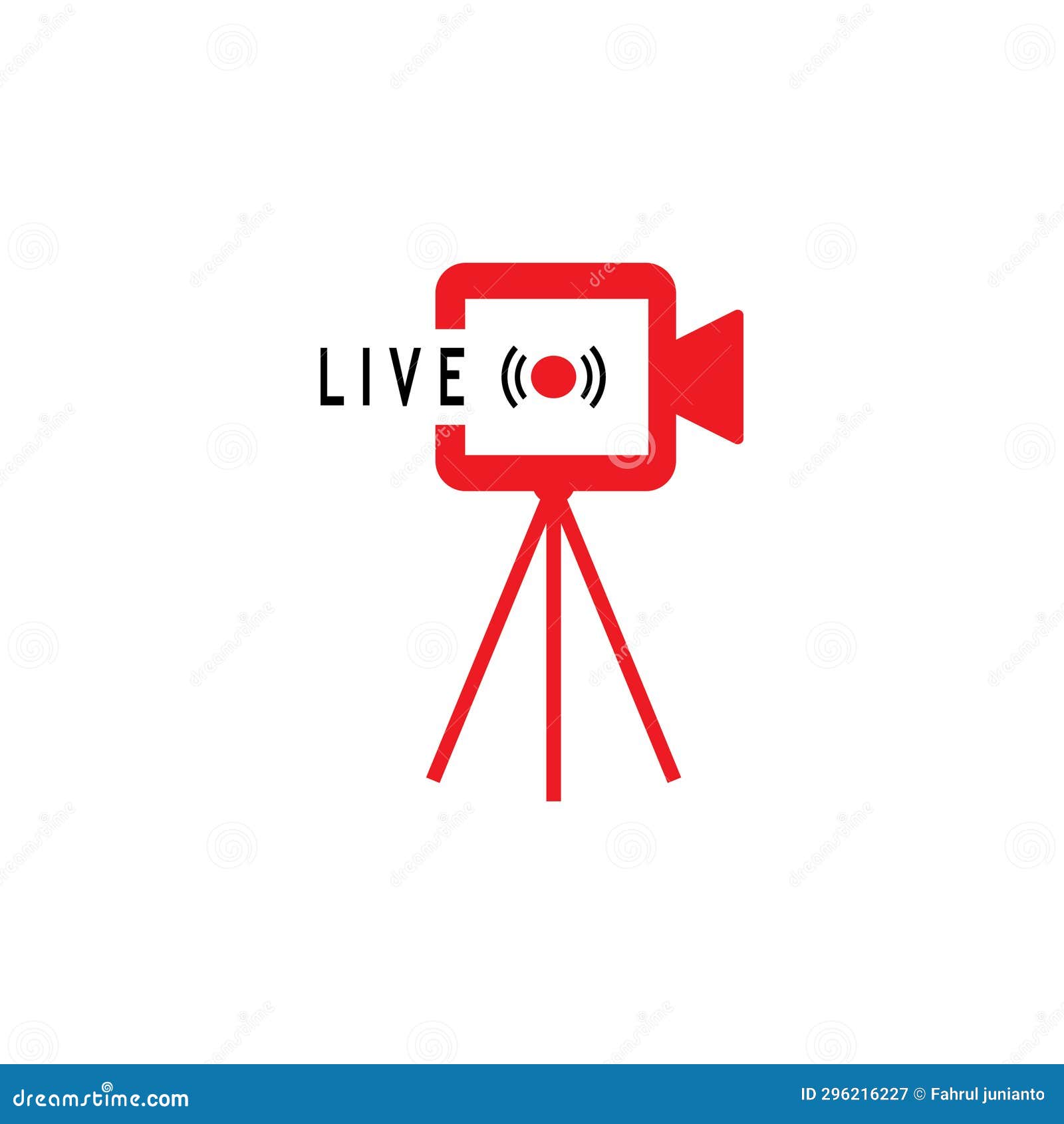 Live TV Streaming Logo Vector Template Illustration Stock Illustration ...