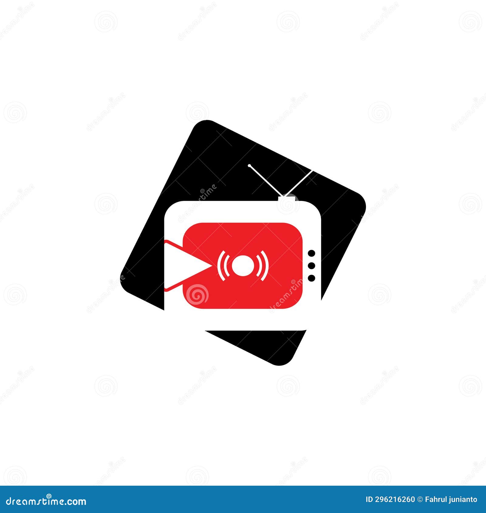 Live TV Streaming Logo Vector Template Illustration Stock Illustration ...