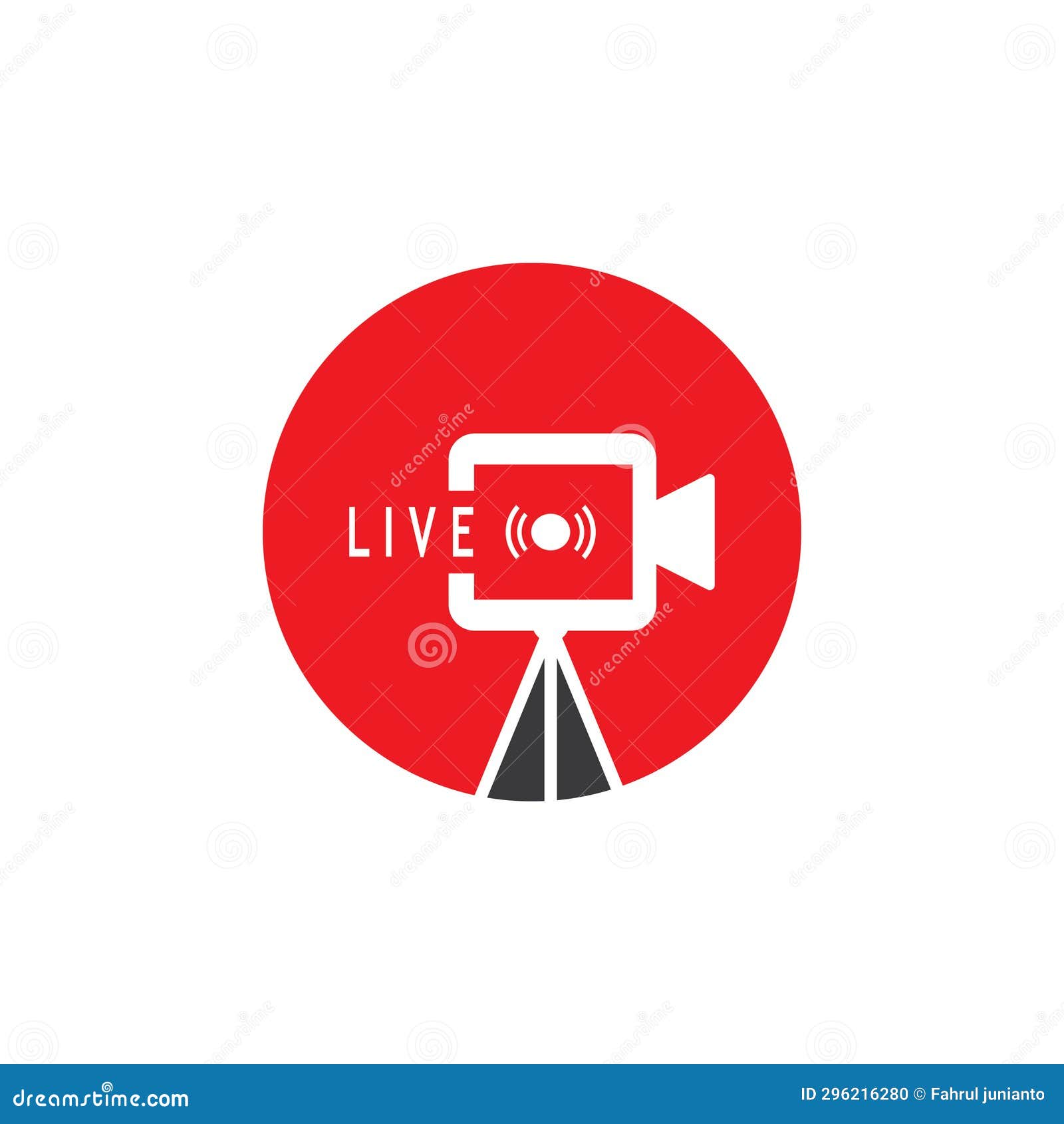Live TV Streaming Logo Vector Template Illustration Stock Illustration ...