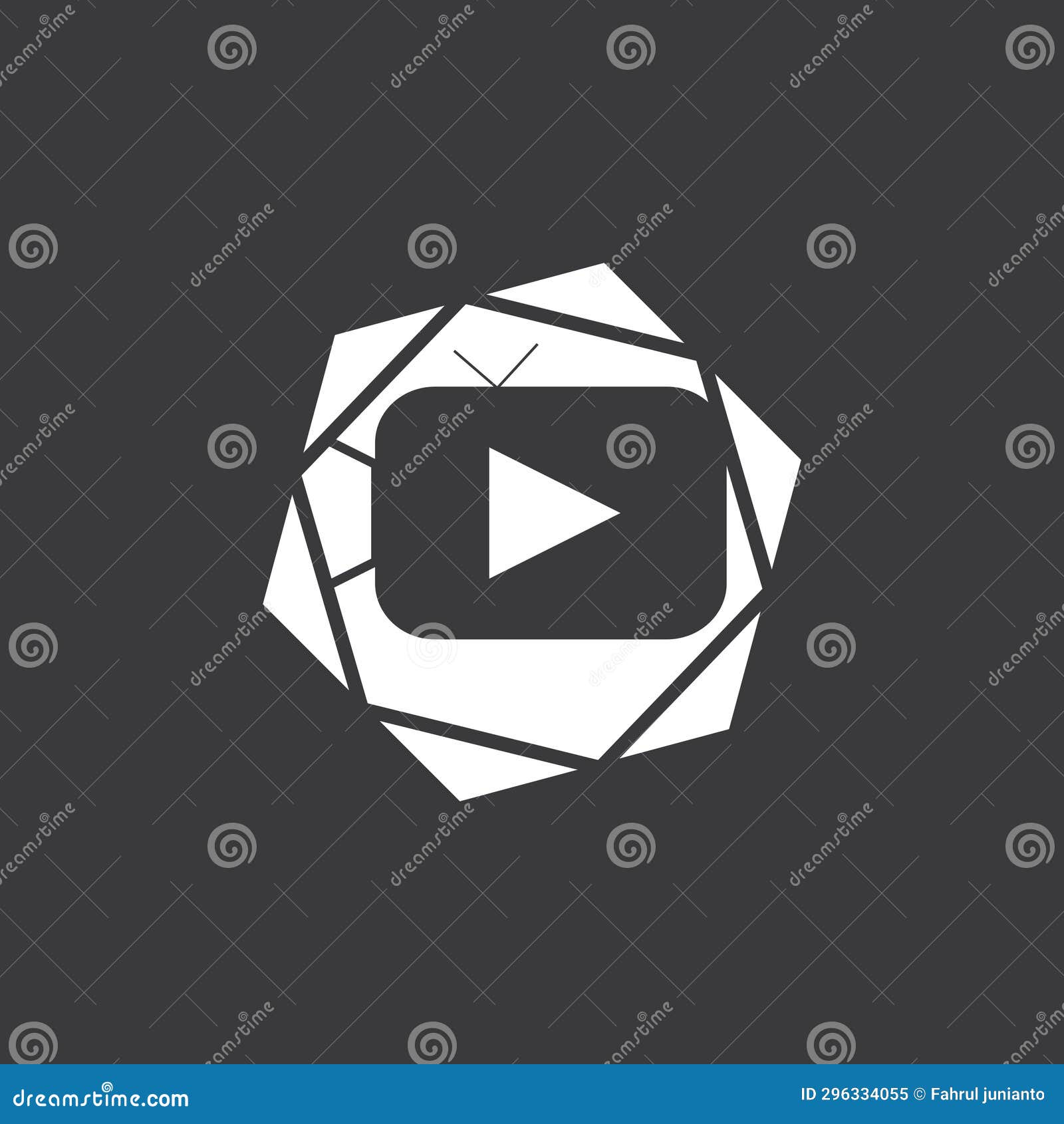 Live TV Streaming Logo Vector Template Illustration Stock Vector ...