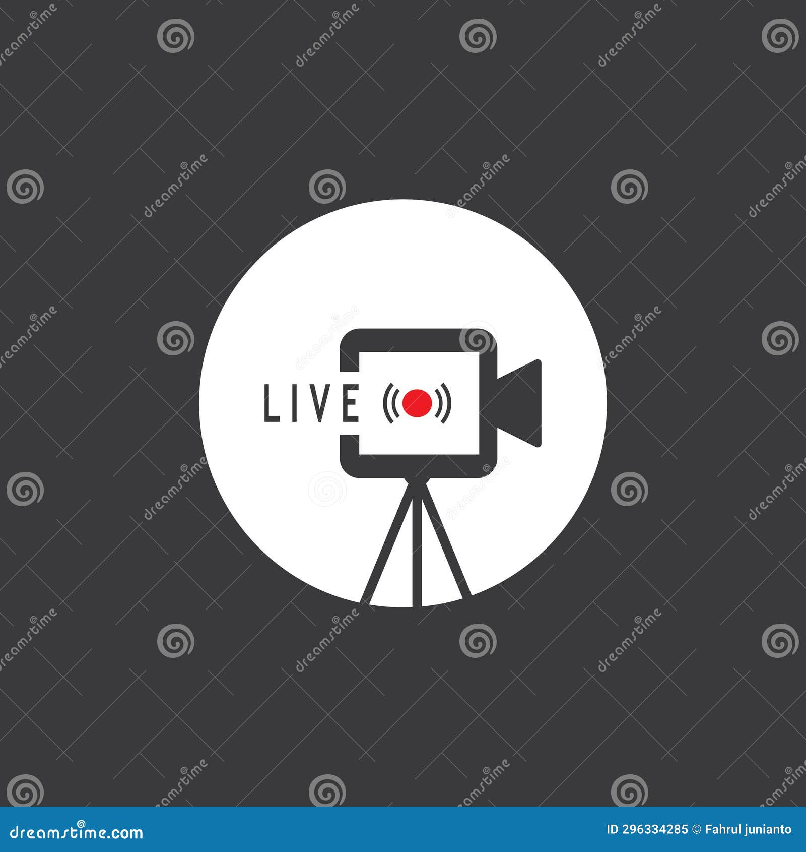 Live TV Streaming Logo Vector Template Illustration Stock Vector ...