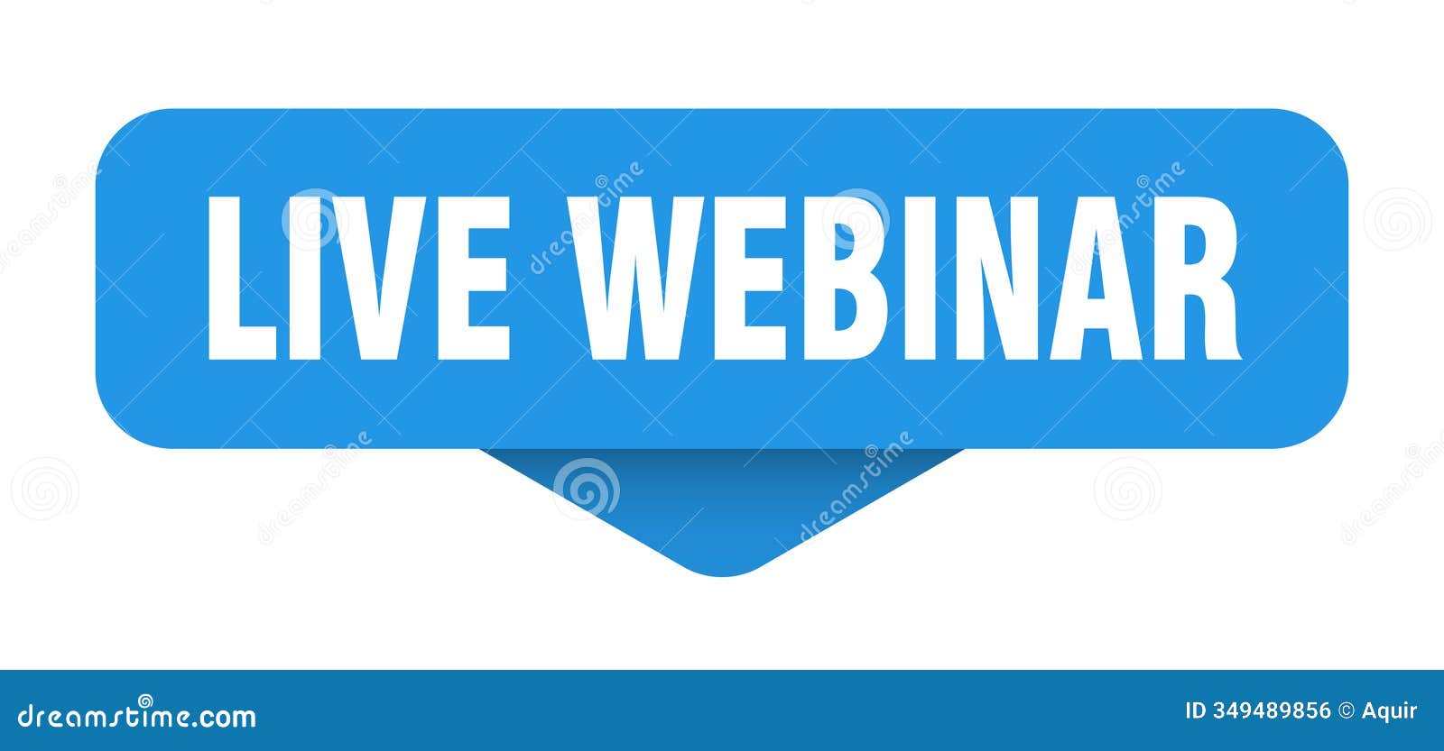 Live Webinar Sticker. Live Webinar Sign on Transparent Background Stock ...