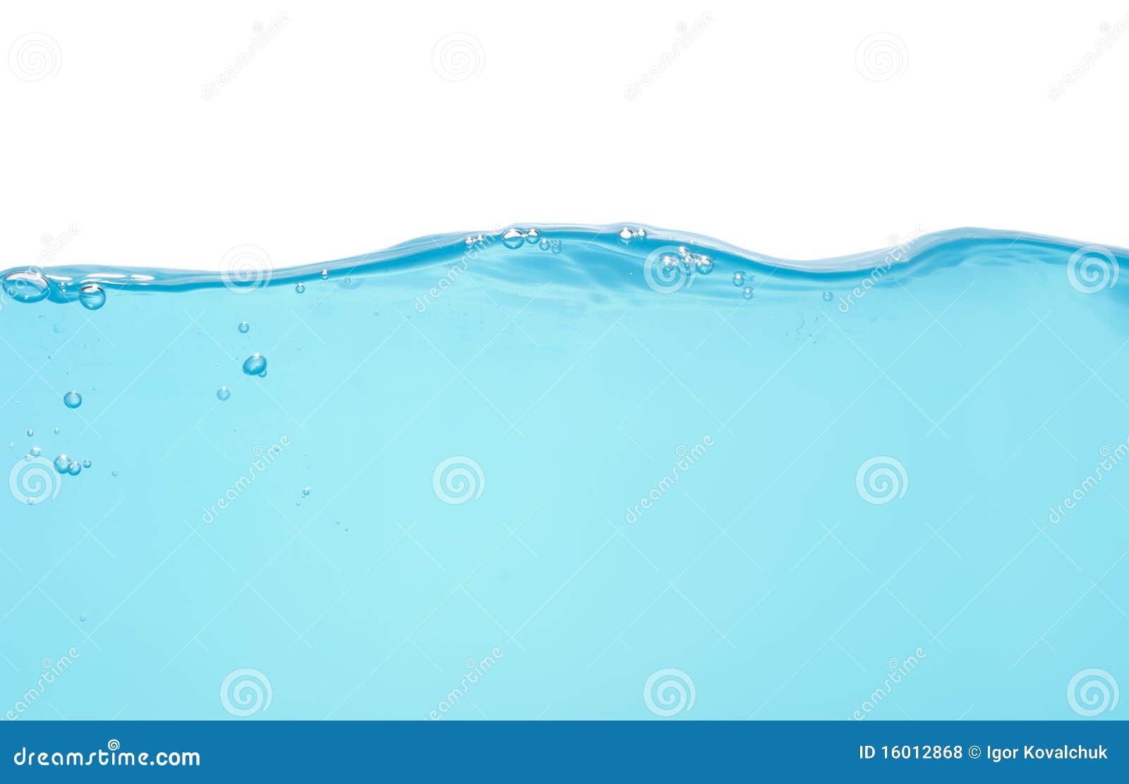 Livello d'acqua fotografia stock. Immagine di contesto - 16012868