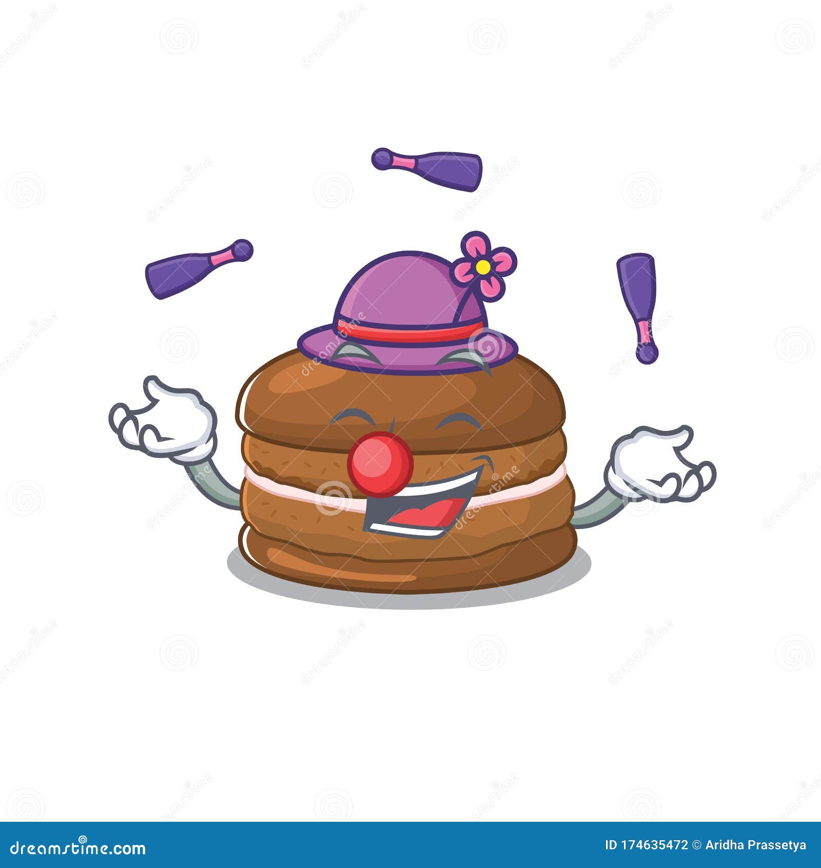 Macaron Cartoon, Popular Sweet Treat, Clipart And Illustration ...