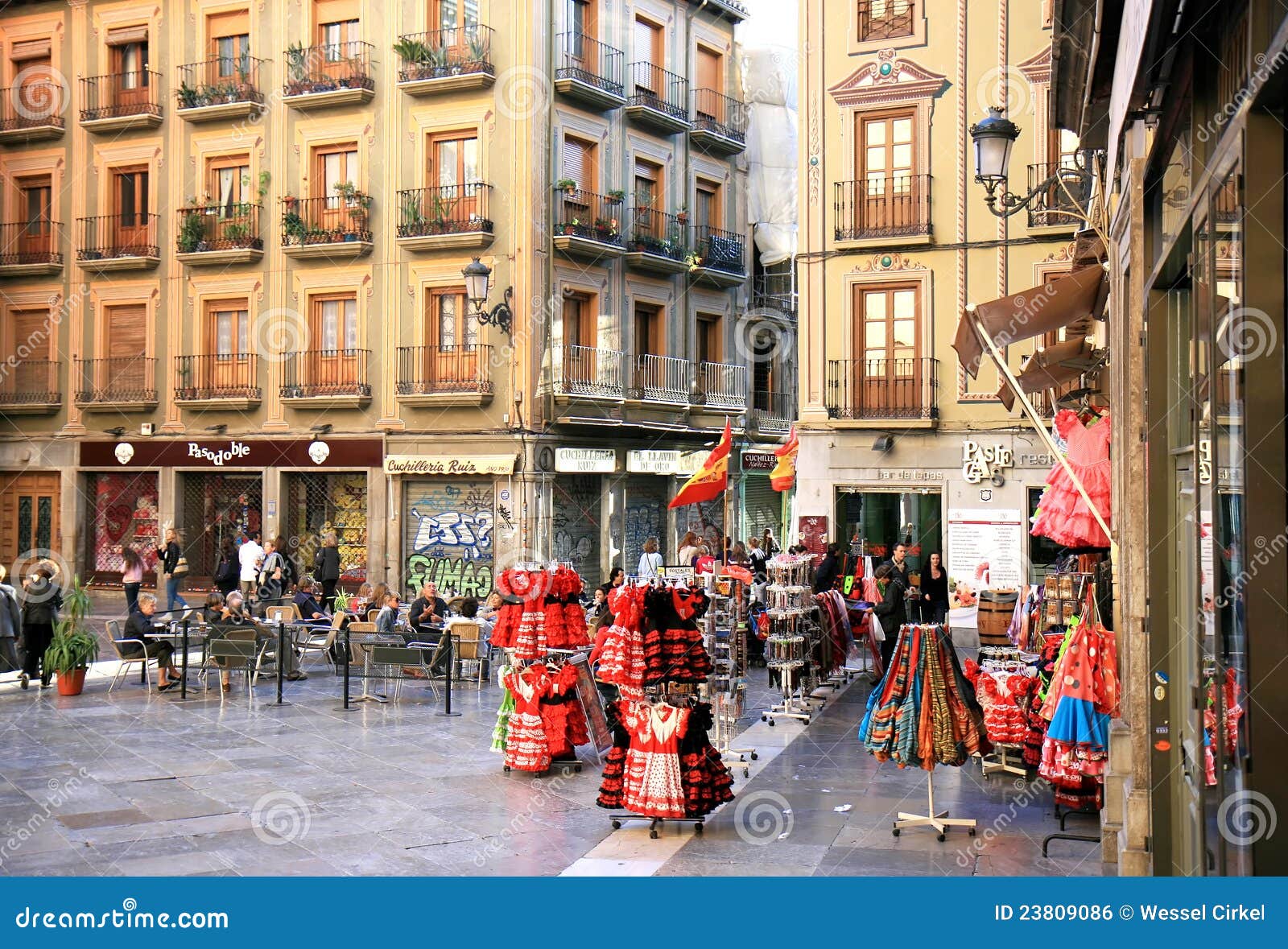 GRANADA.SPAIN-March 4:The Alhambra Palace Aerial View.Famous Spanish ...