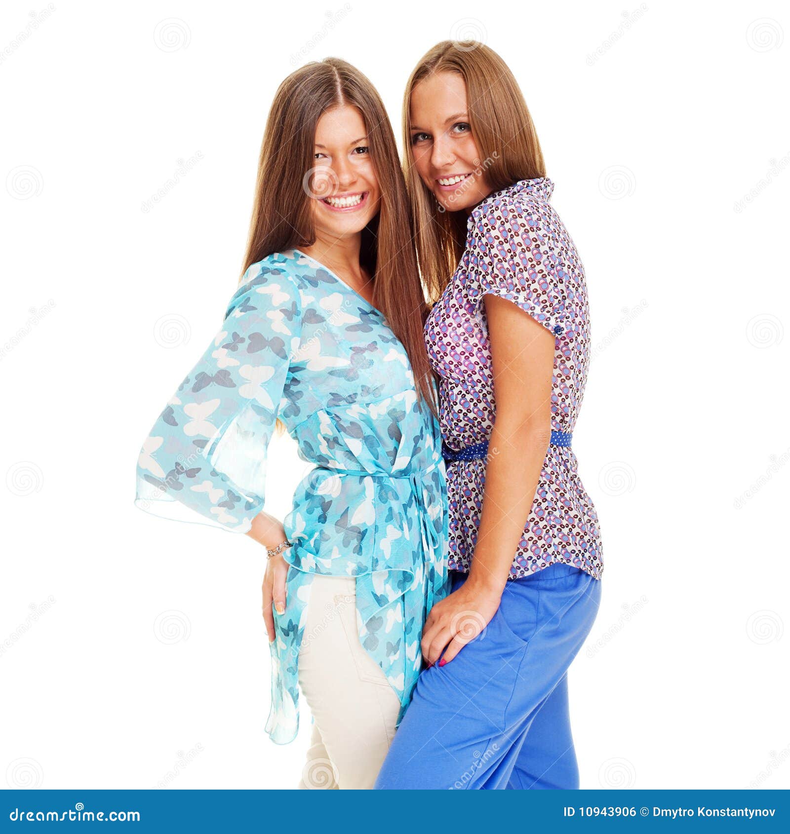 Lively girls stock photo. Image of jolly, blonde, elegant - 10943906