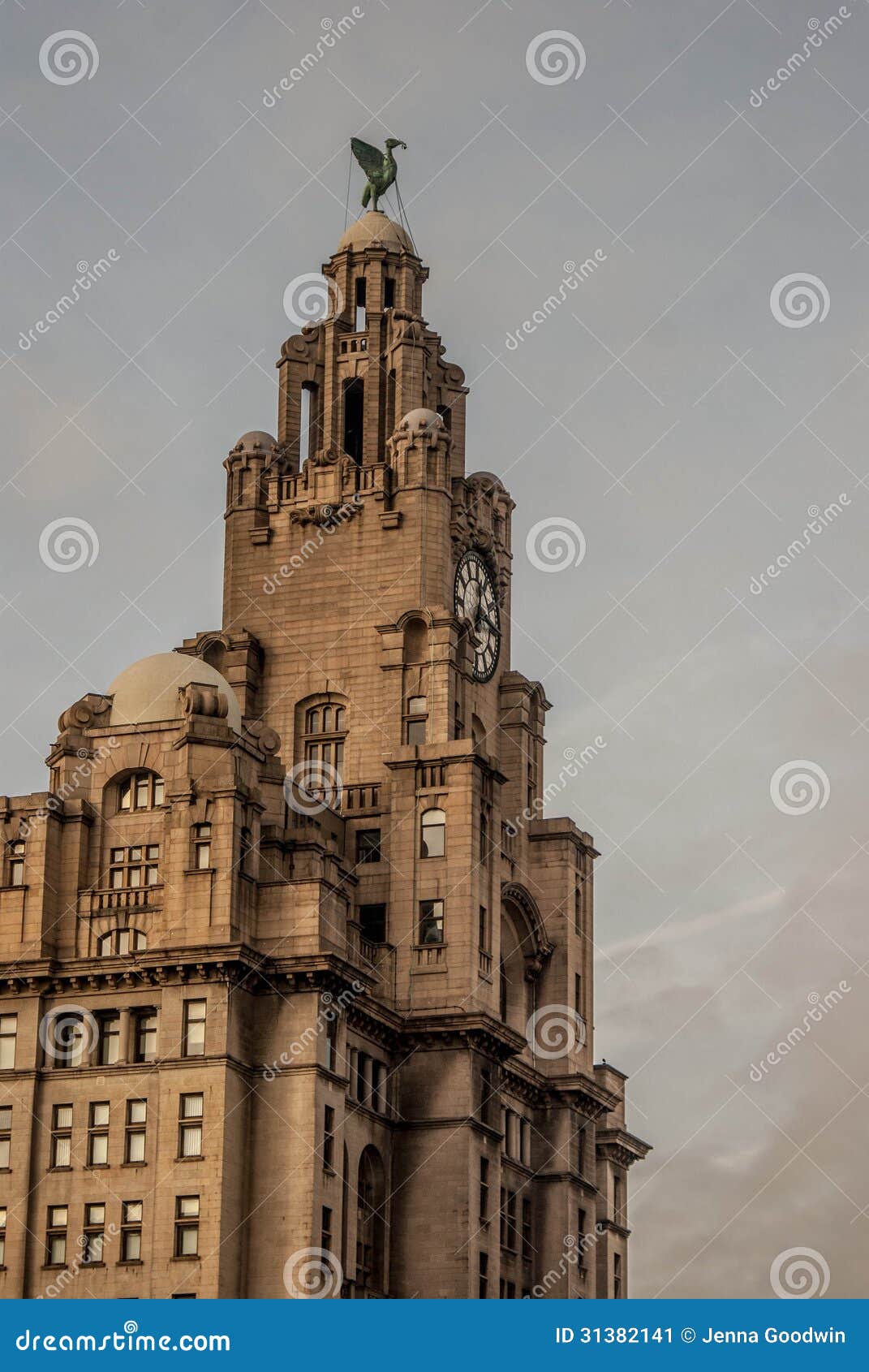 The Liver Building stock image. Image of lennon, mann - 31382141