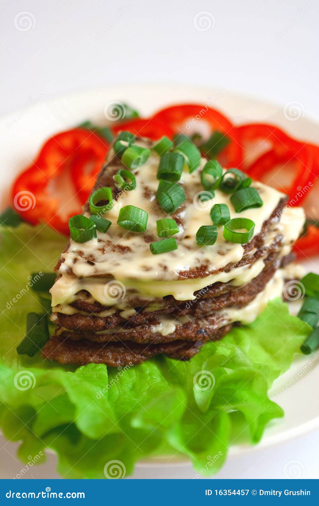 Liver cake stock image. Image of recipe, cake, pepper - 16354457