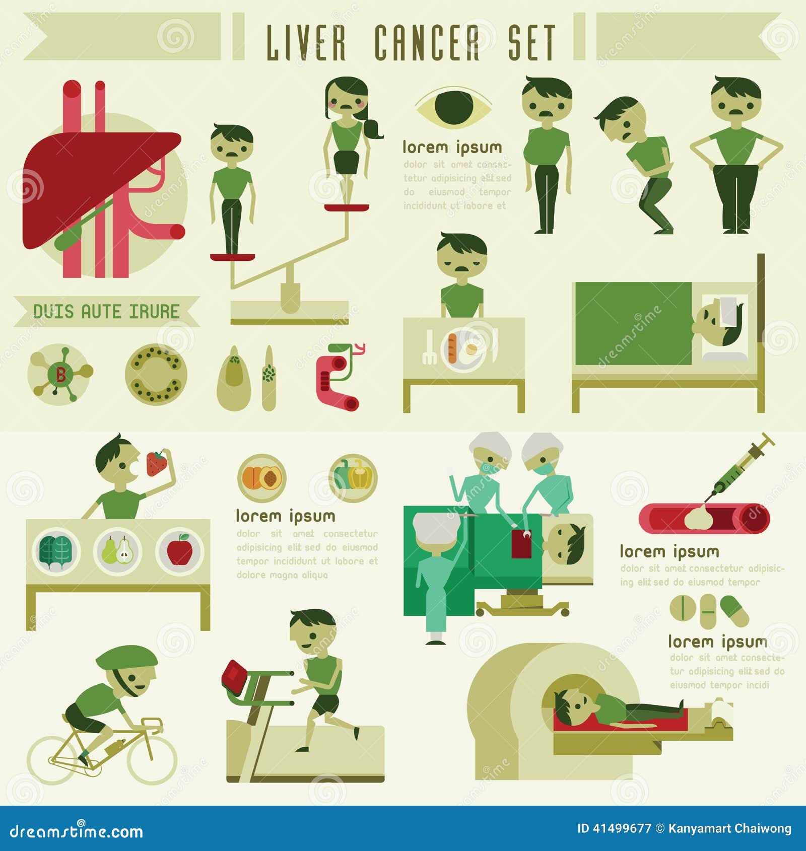 Liver Abscess. Human Internal Organ Tissue Inflammation And Pus ...