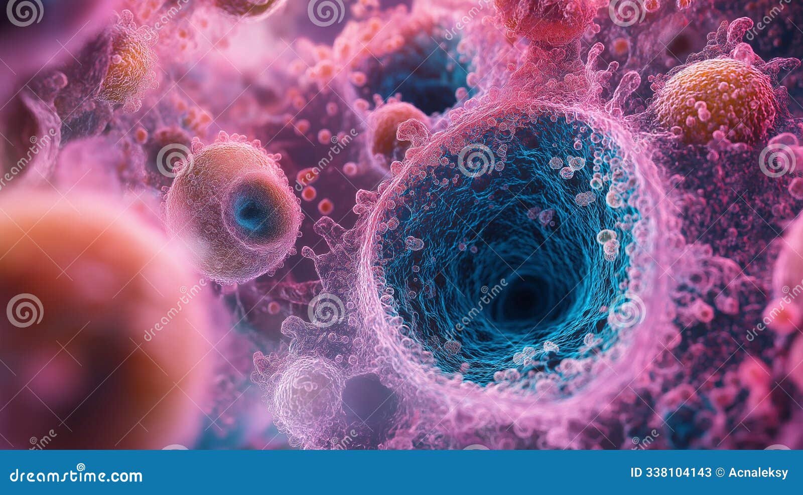 Liver Cell, Displaying Its Unique Structure Stock Image - Image of ...