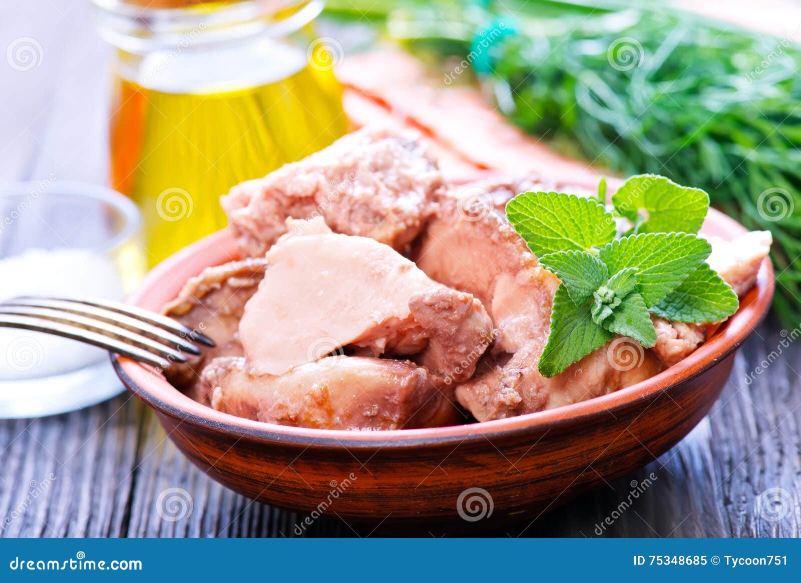 Liver cod stock image. Image of closeup, diet, open, full - 75348685