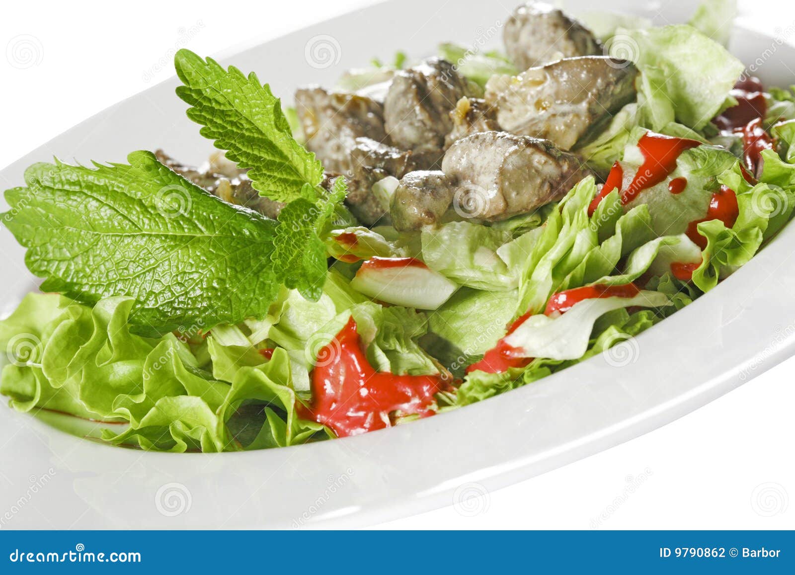 Liver dish stock photo. Image of main, savory, gourmet - 9790862