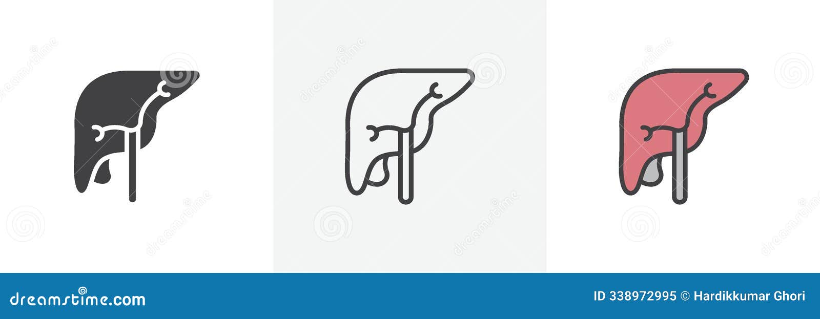 Liver Icon. Human Internal Organ Symbol. Sign Hepatic Vector ...