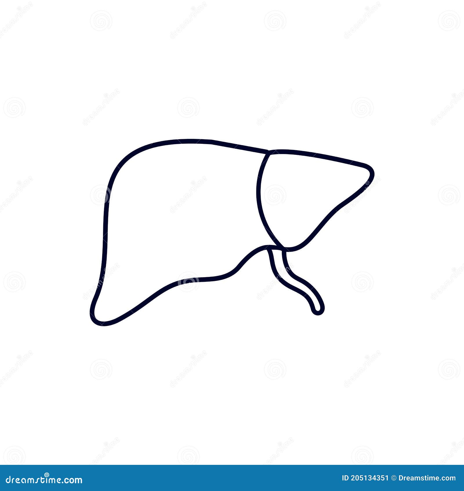 Liver Logo Design Vector Template, Organs Logo Design Concept, Icon ...
