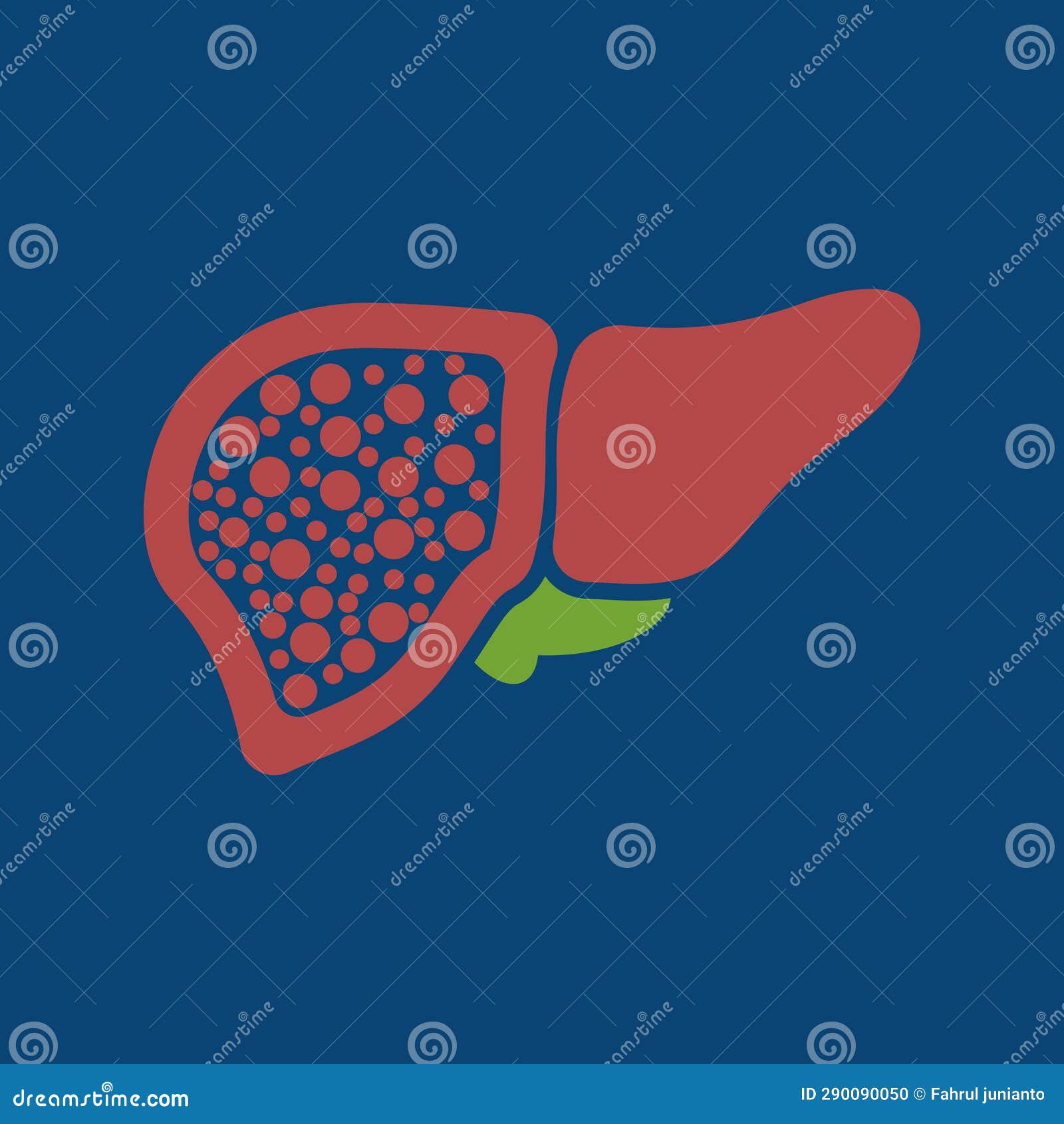 Liver Medical Logo Vector Template Illustration Stock Illustration ...