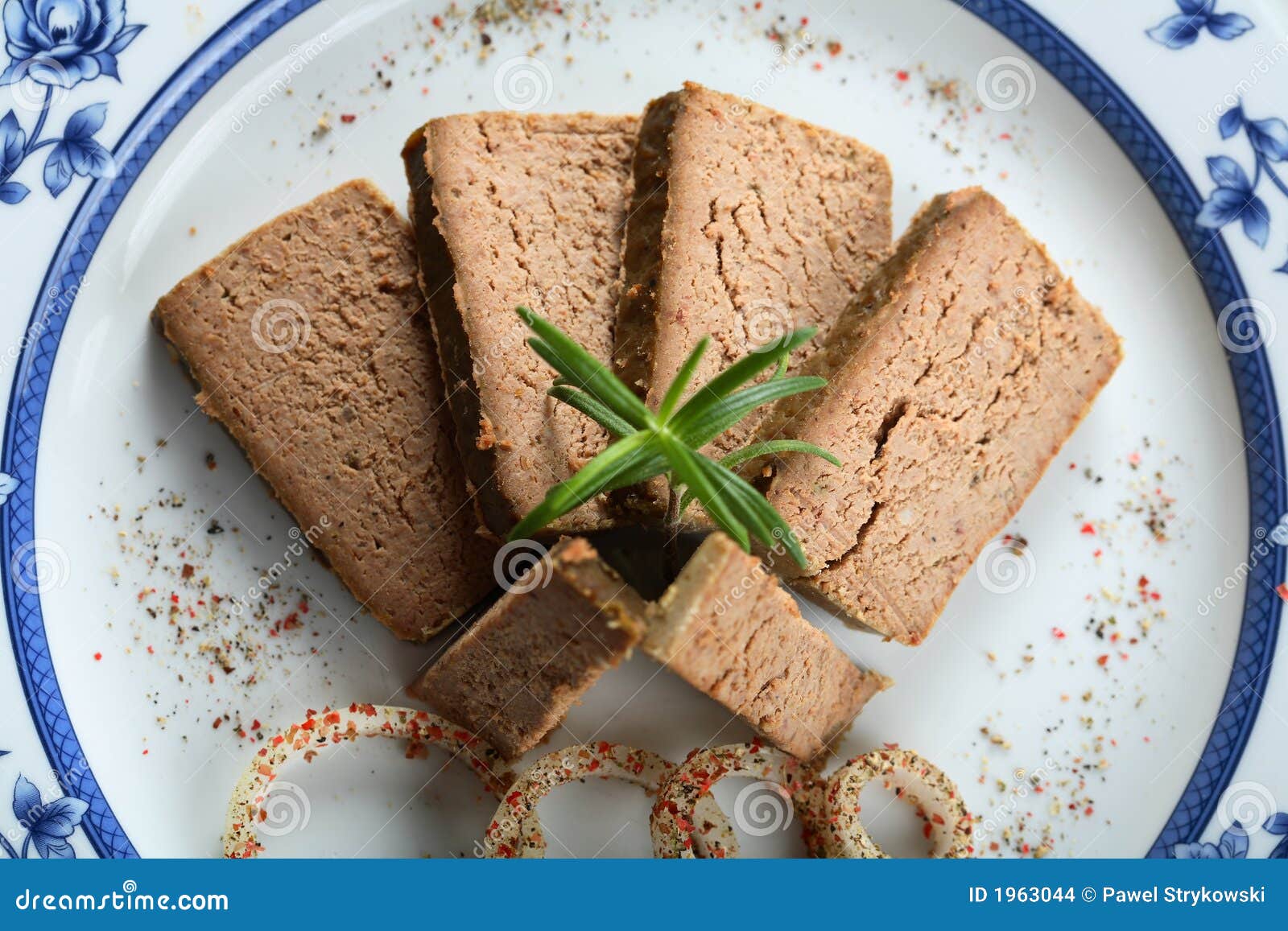 Liver pie stock photo. Image of dish, green, blue, liver - 1963044