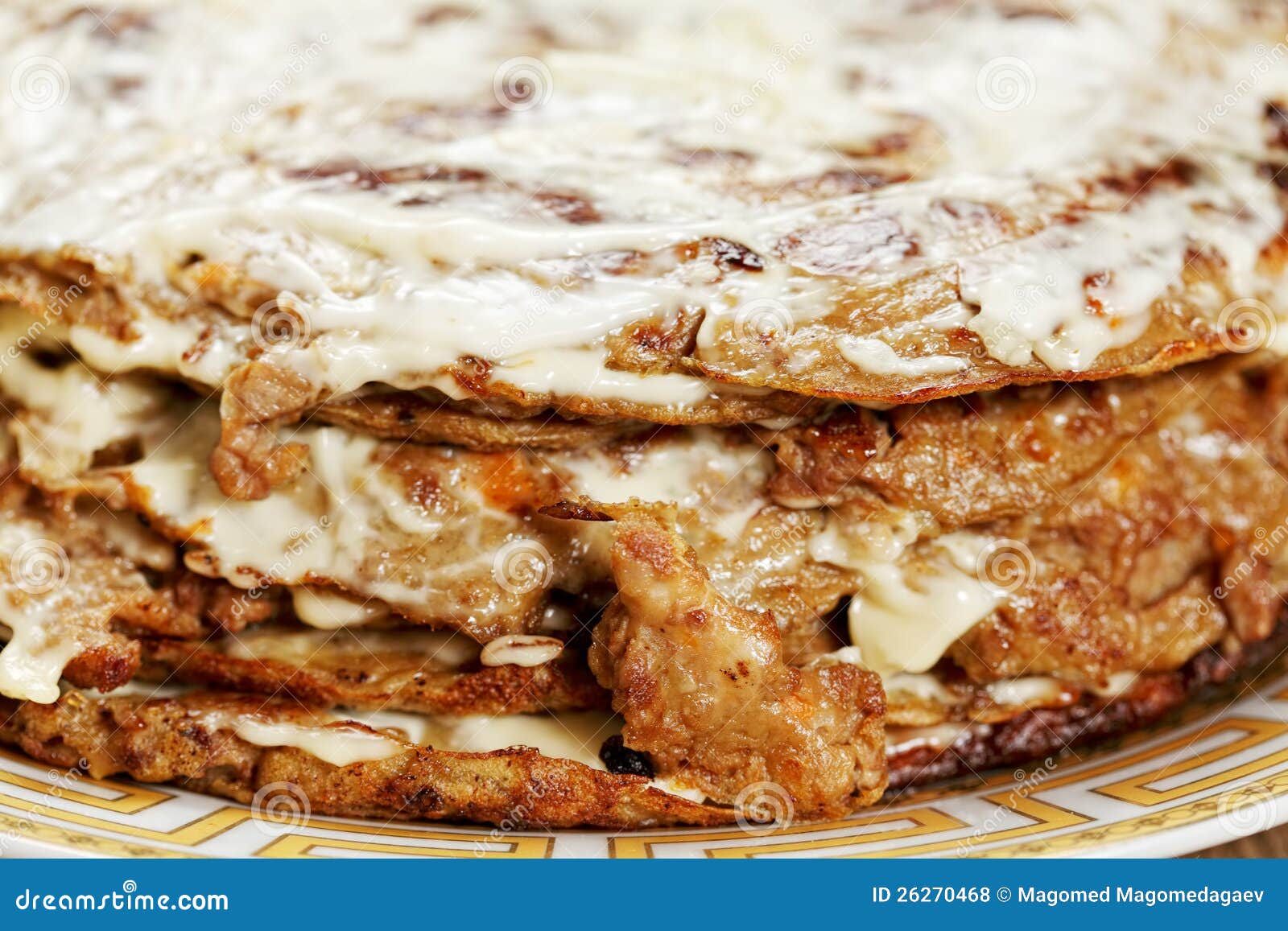 Liver pie stock photo. Image of meal, dish, dinner, still - 26270468