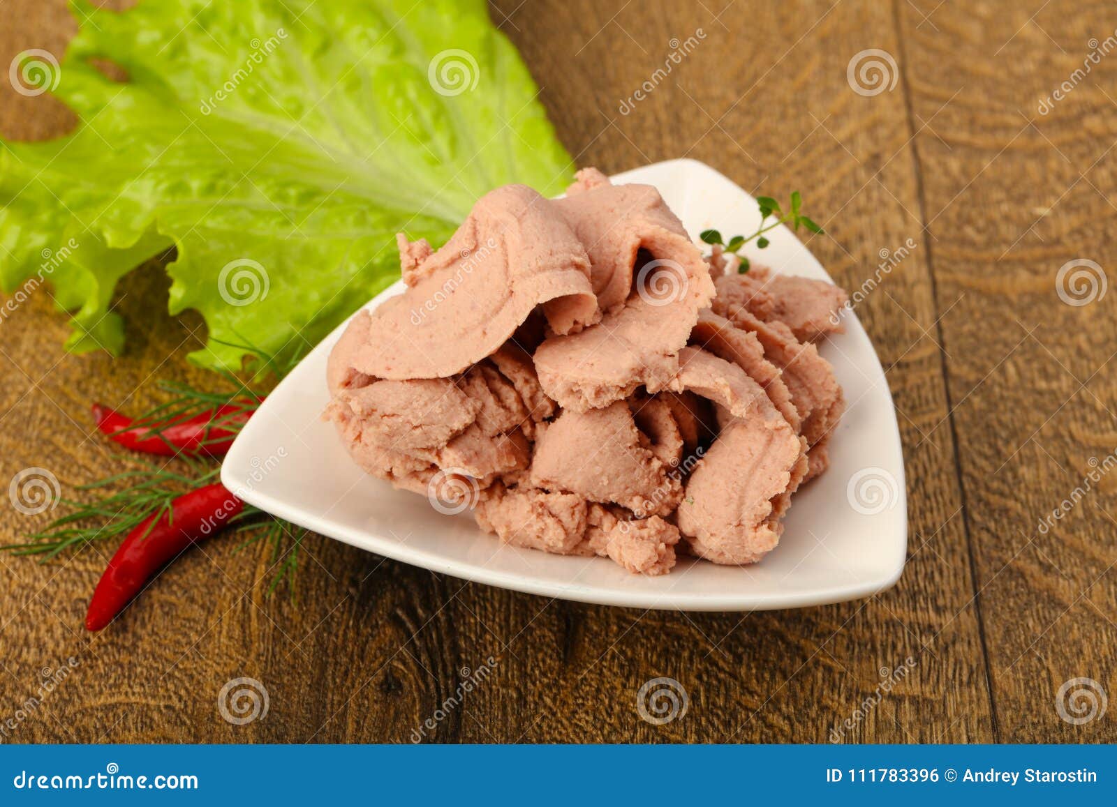 Liver pie stock photo. Image of meal, gourmet, french - 111783396