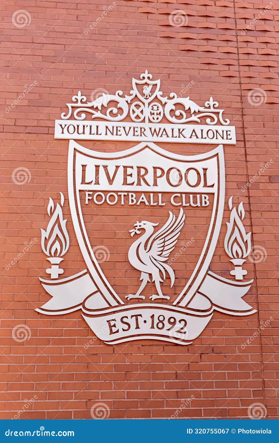 Liverpool Anfield Estadio England Marzo 23 2022 Fotografía editorial ...
