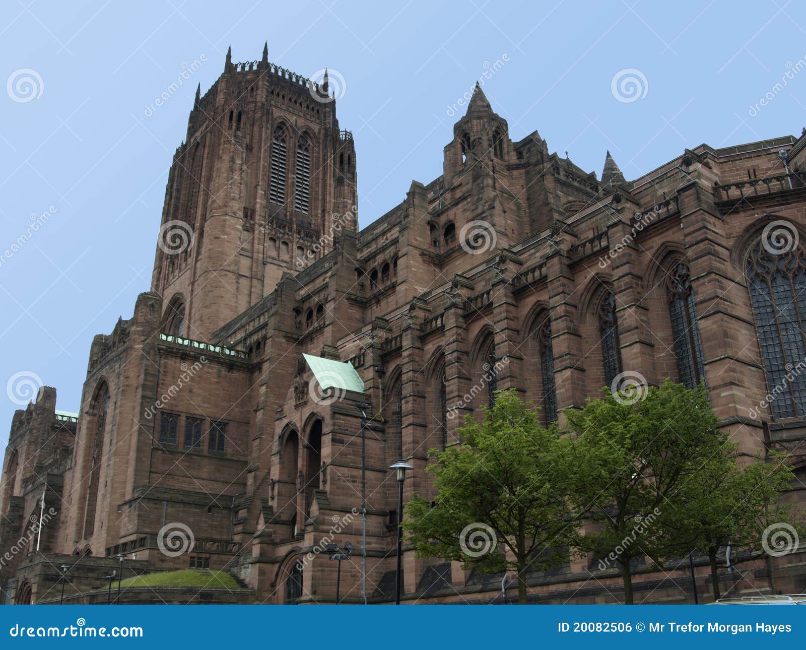 Liverpool Anglican Cathedral Stock Photo - Image of england, sandstone ...