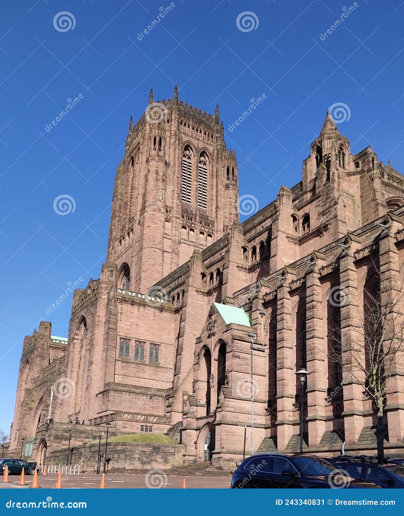 Liverpool Anglican Cathedral Stock Image - Image of gothic ...