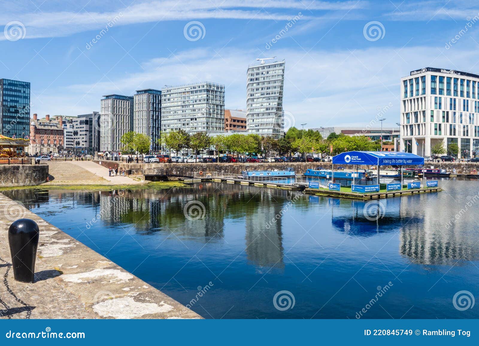 Liverpool City Centre Modern Architecture Editorial Stock Image - Image ...