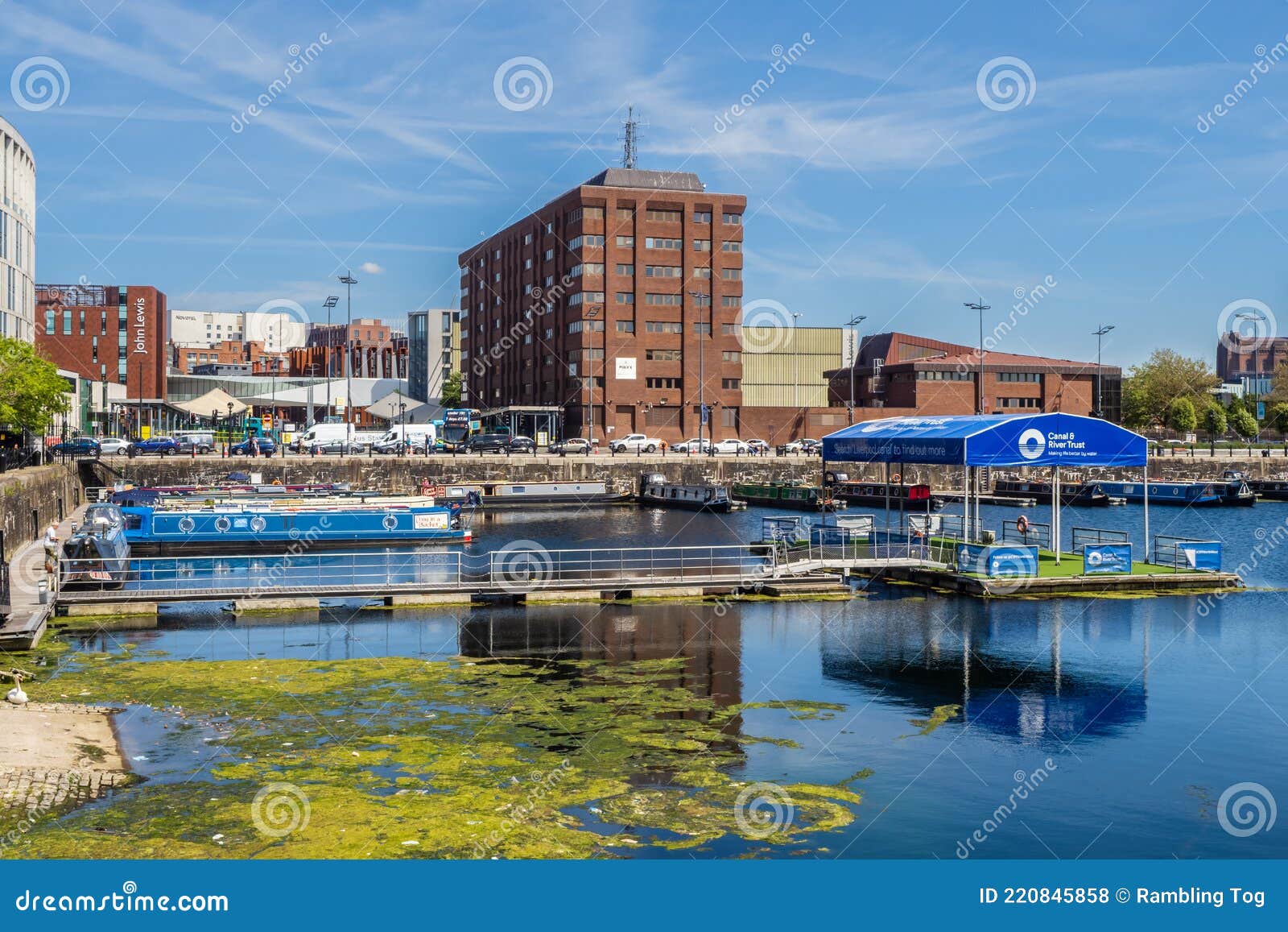 Liverpool City Centre Modern Architecture Editorial Stock Photo - Image ...
