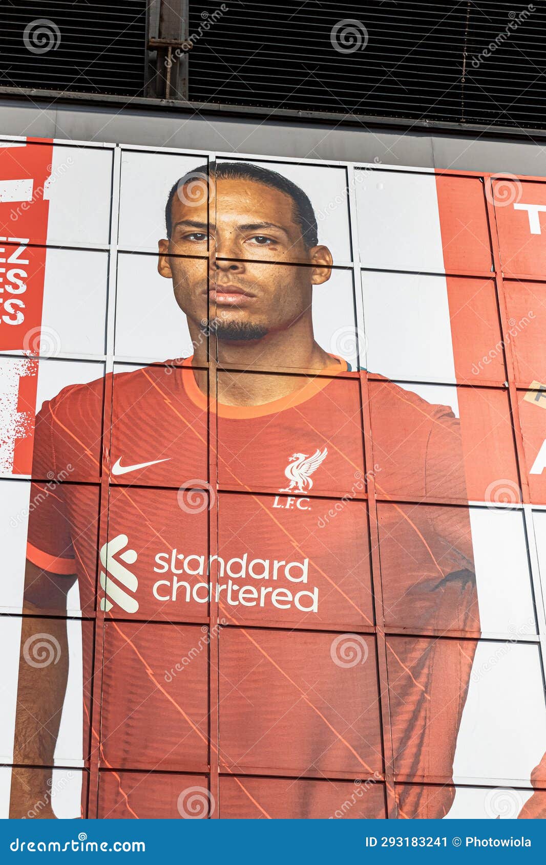 Liverpool Poster At Anfield Stadium Editorial Photo | CartoonDealer.com ...