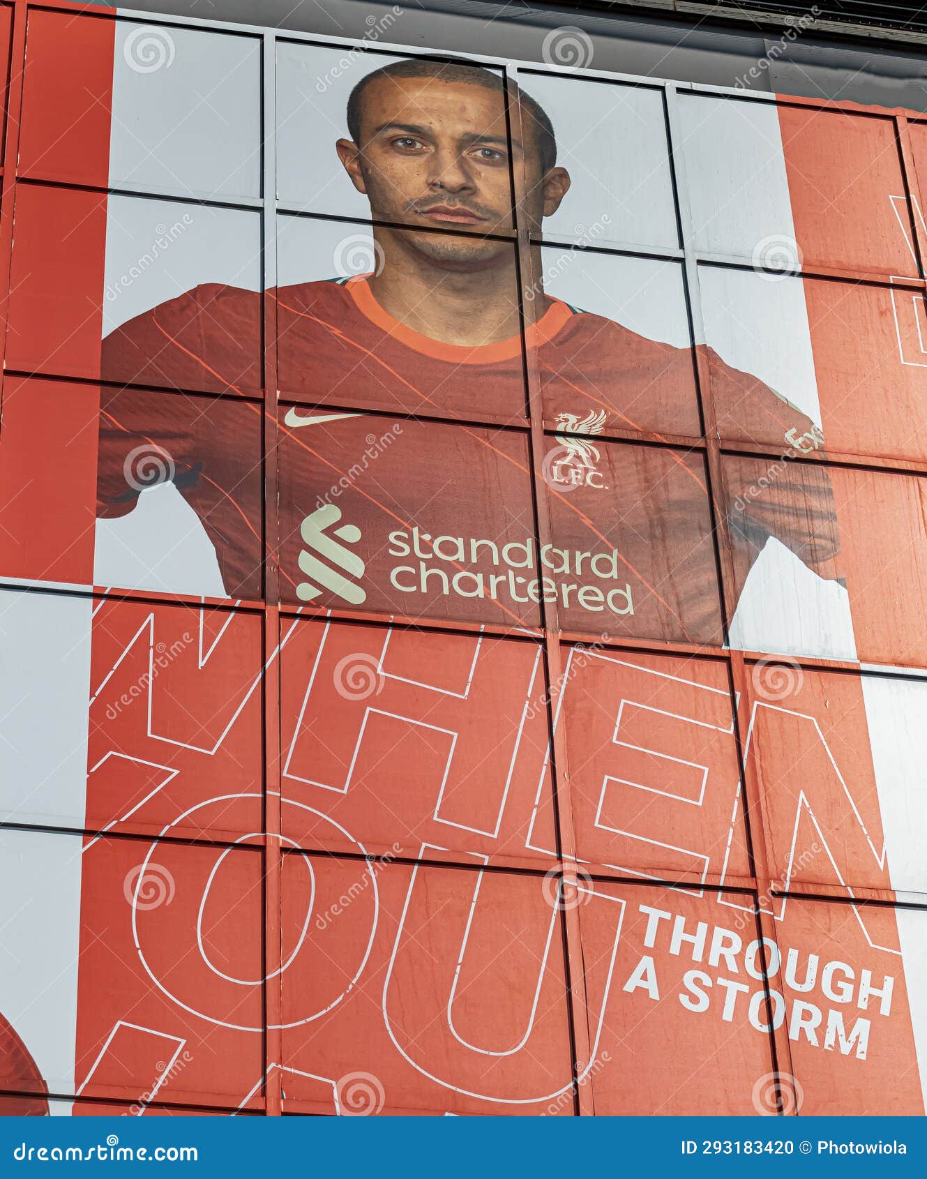 Liverpool Poster At Anfield Stadium Editorial Photo | CartoonDealer.com ...