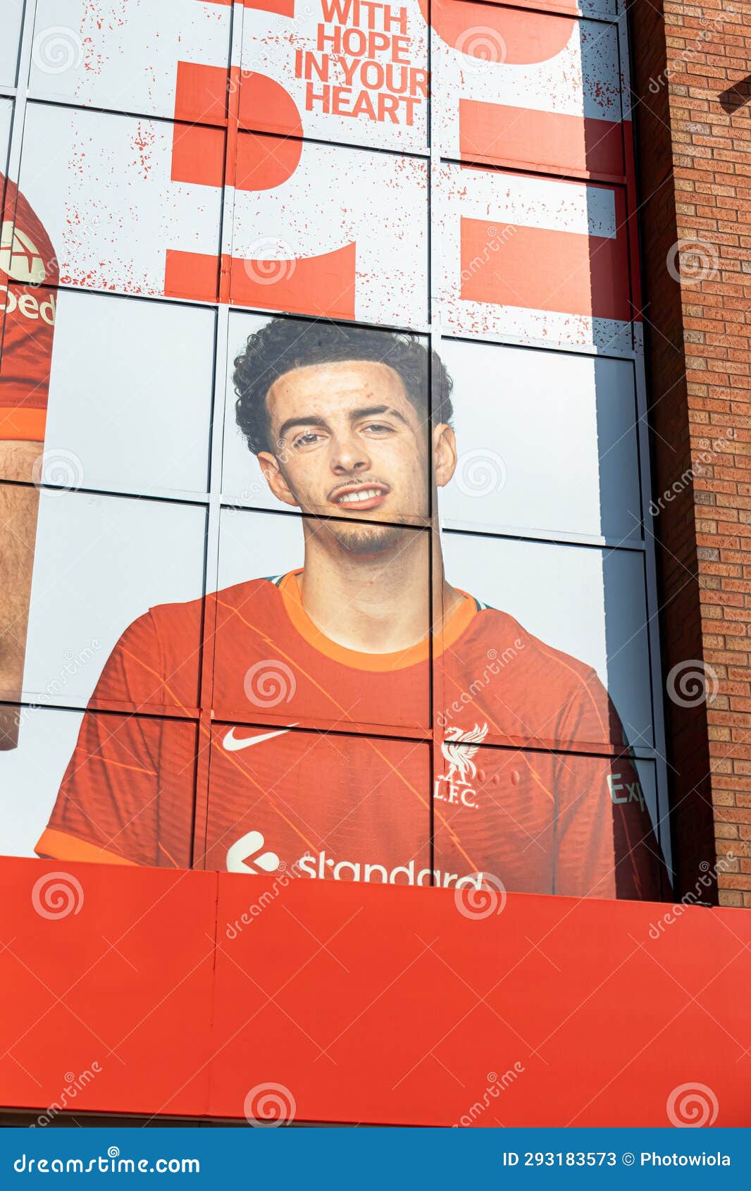 Liverpool, England - March 23, 2022. Liverpool Anfield Stadium, England ...