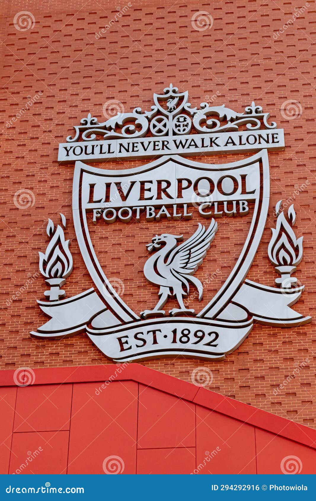 Liverpool, England - March 23, 2022. Liverpool Anfield Stadium, England ...